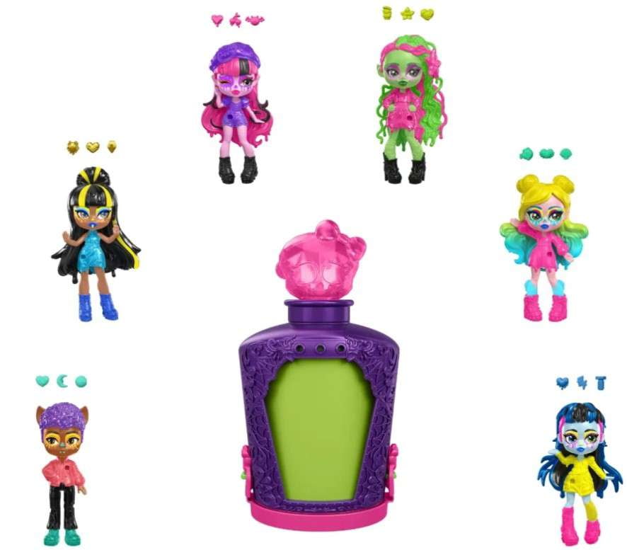 Monster High Potions Series 3 Mystery Pack (1 RANDOM Mini Doll Figure ...