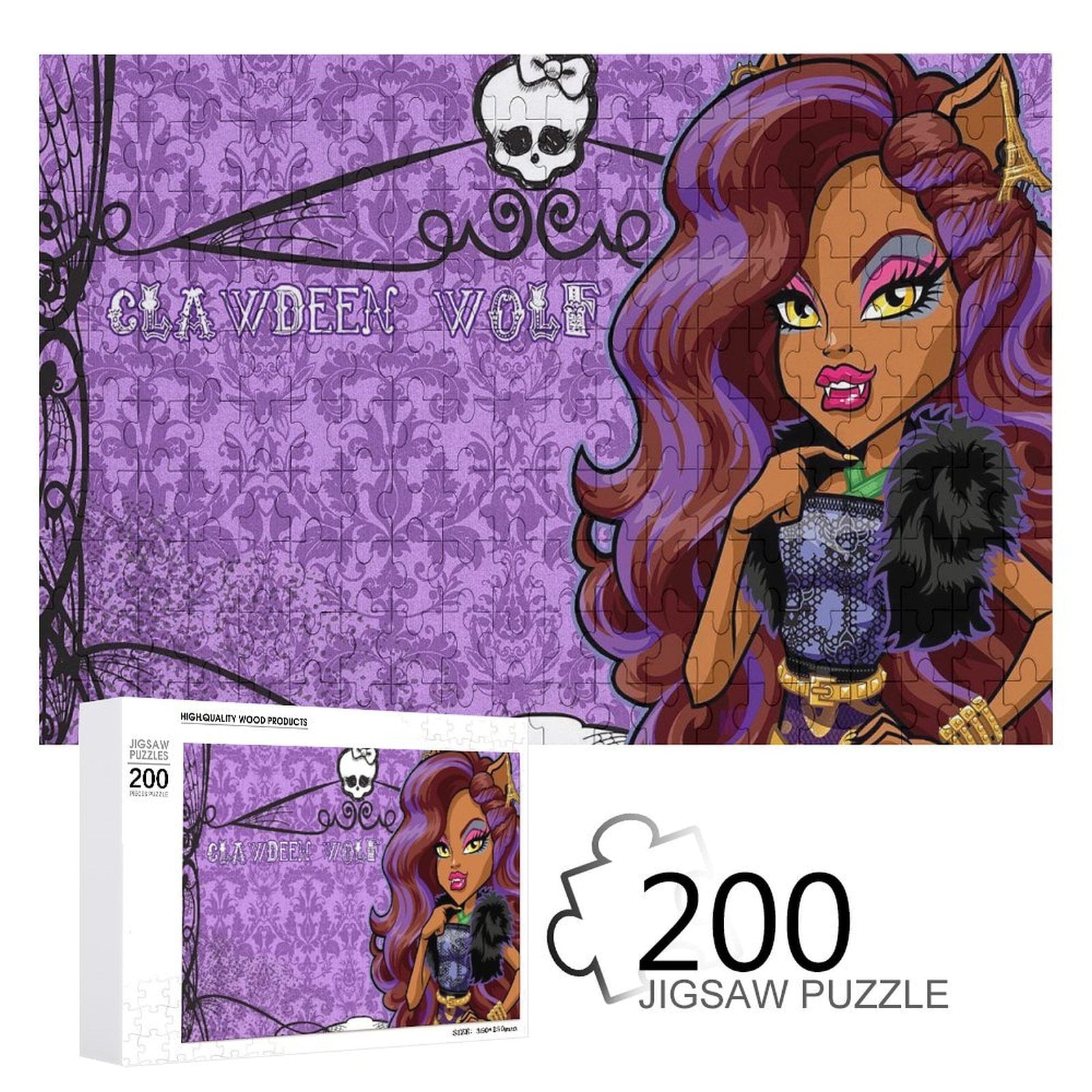 Monster High Puzzle For Boys Girls Puzzle Enthusiasts, 200 Piece Jigsaw ...