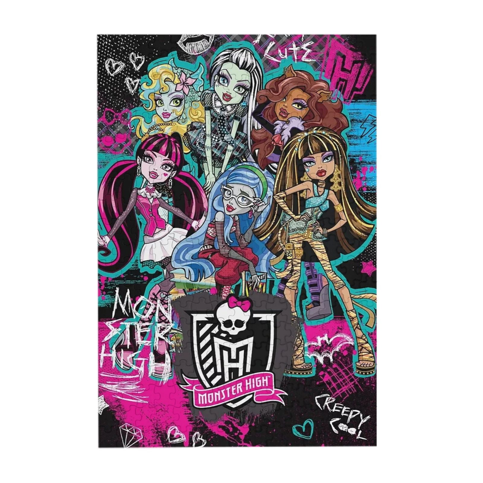 Monster High Puzzle For Boys Girls Puzzle Enthusiasts, 300 Piece Jigsaw ...