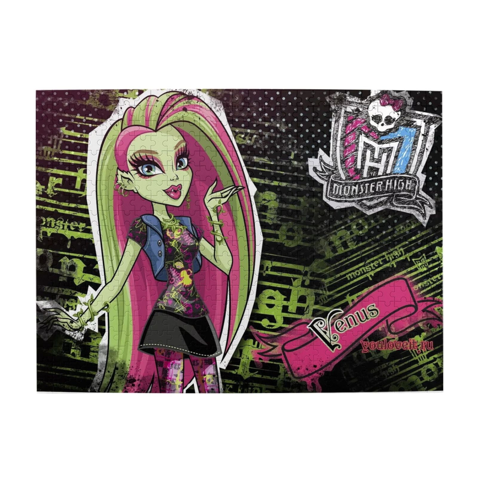 Monster High Puzzle For Boys Girls Puzzle Enthusiasts, 500 Piece Jigsaw ...