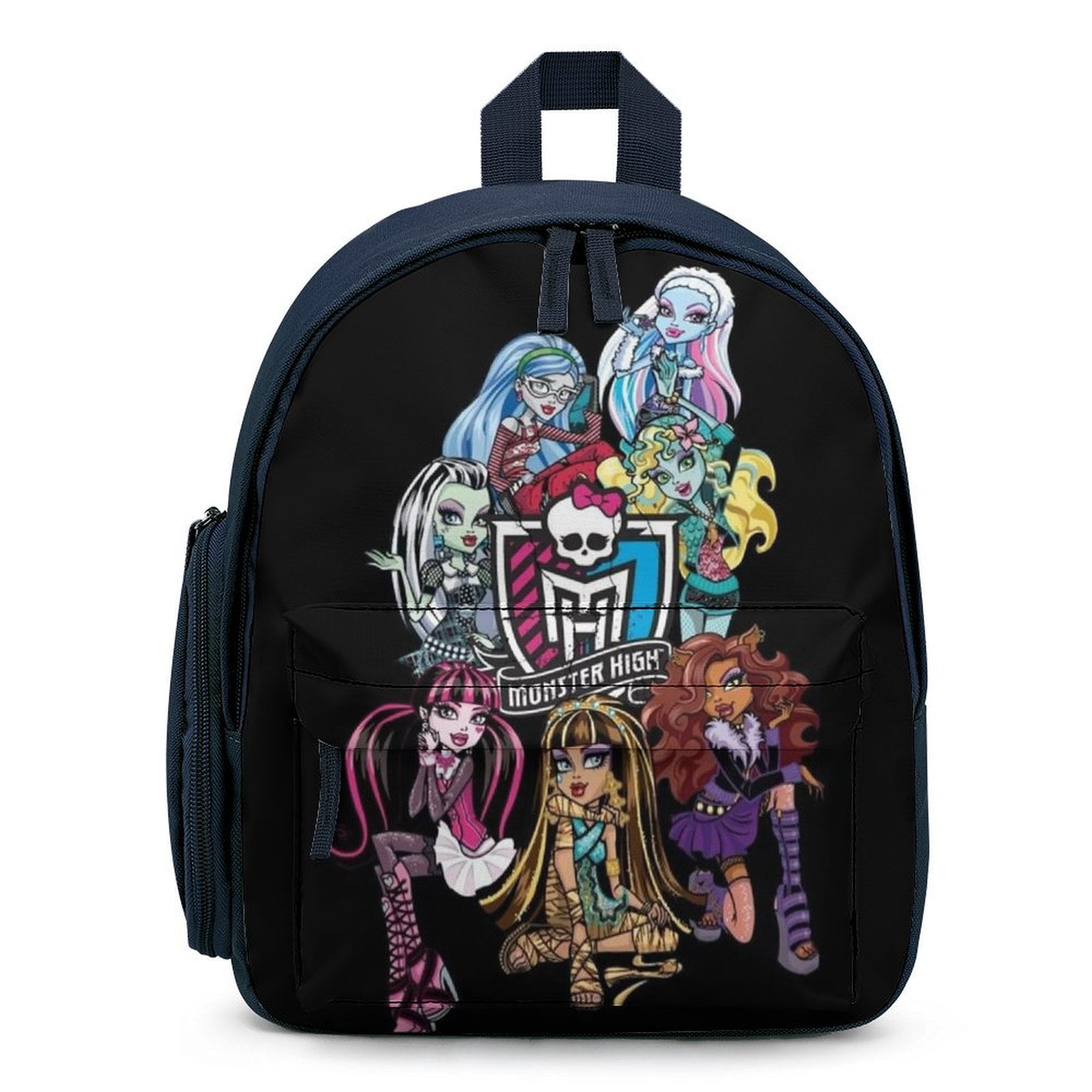 Monster High School Bag Adjustable Bookbag Lightweight Backpack Daypack ...