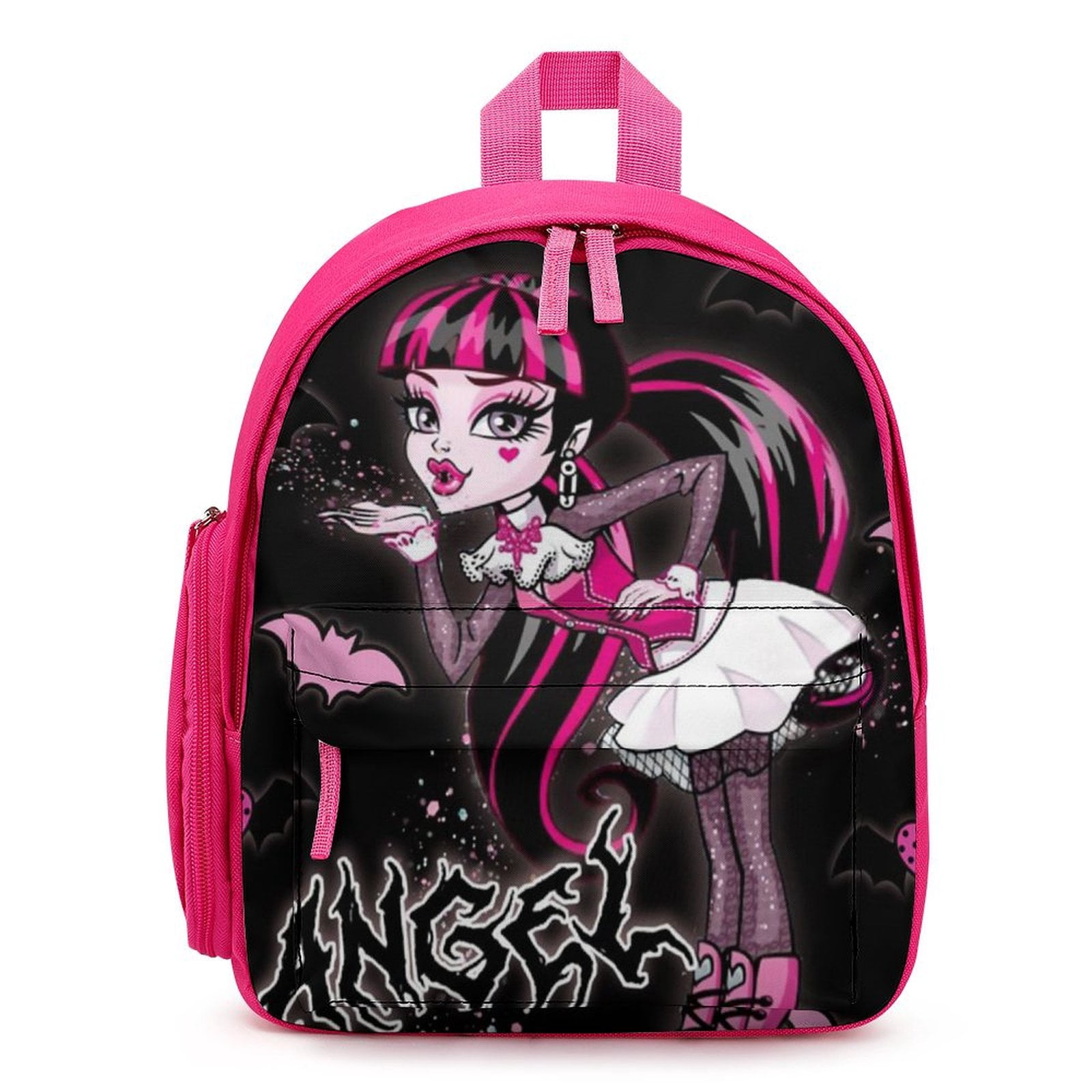 Monster High School Bag Adjustable Bookbag Lightweight Backpack Daypack ...