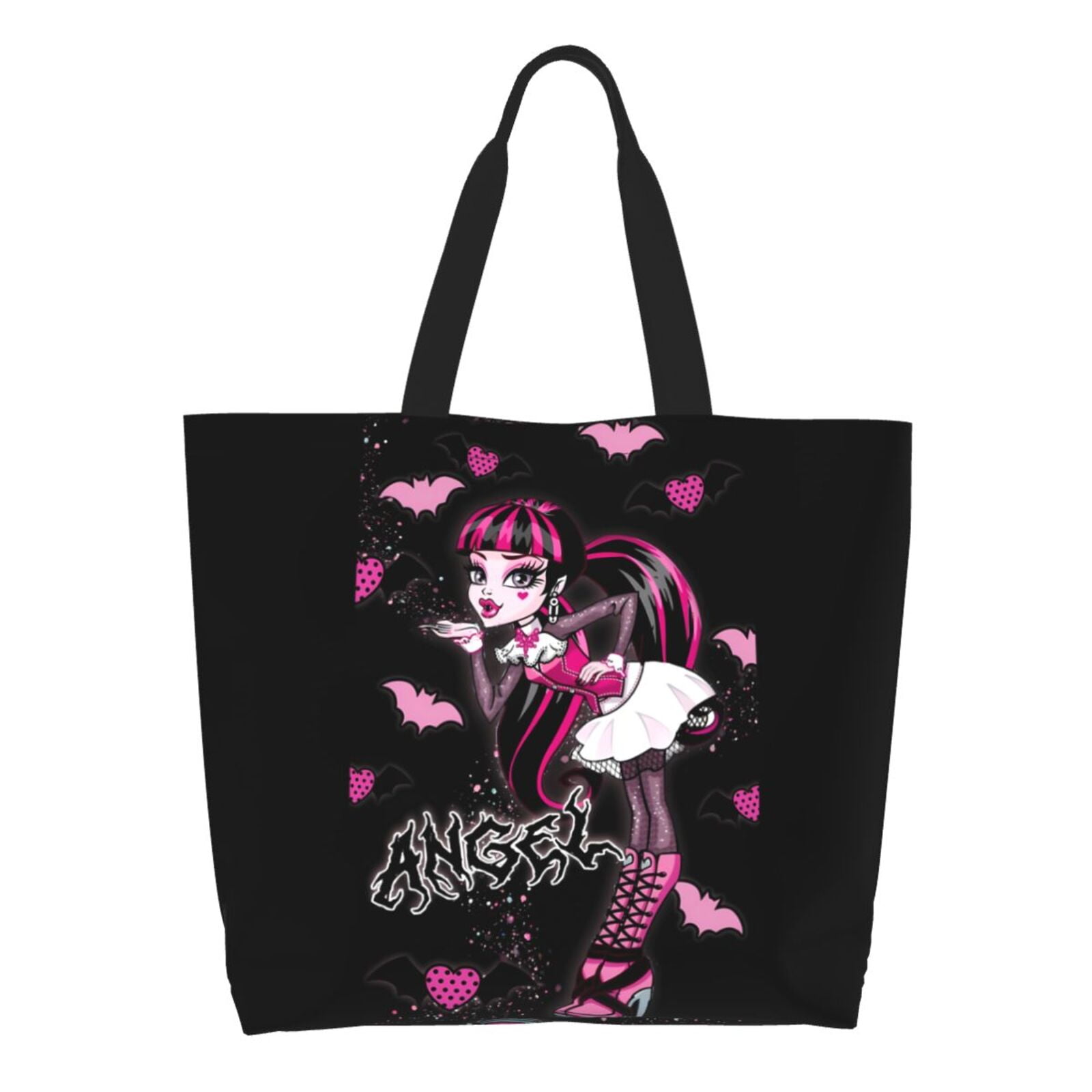 Monster High Shoulder Bag Large Reusable Eco-Friendly Shopping Bags ...