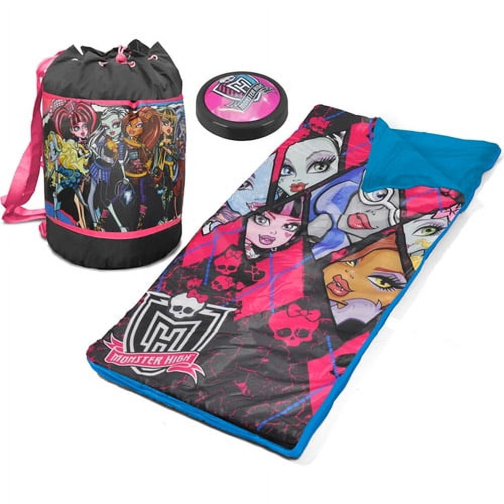 Monster High Sleeping Bag Pushlight and Duffle - Walmart.com