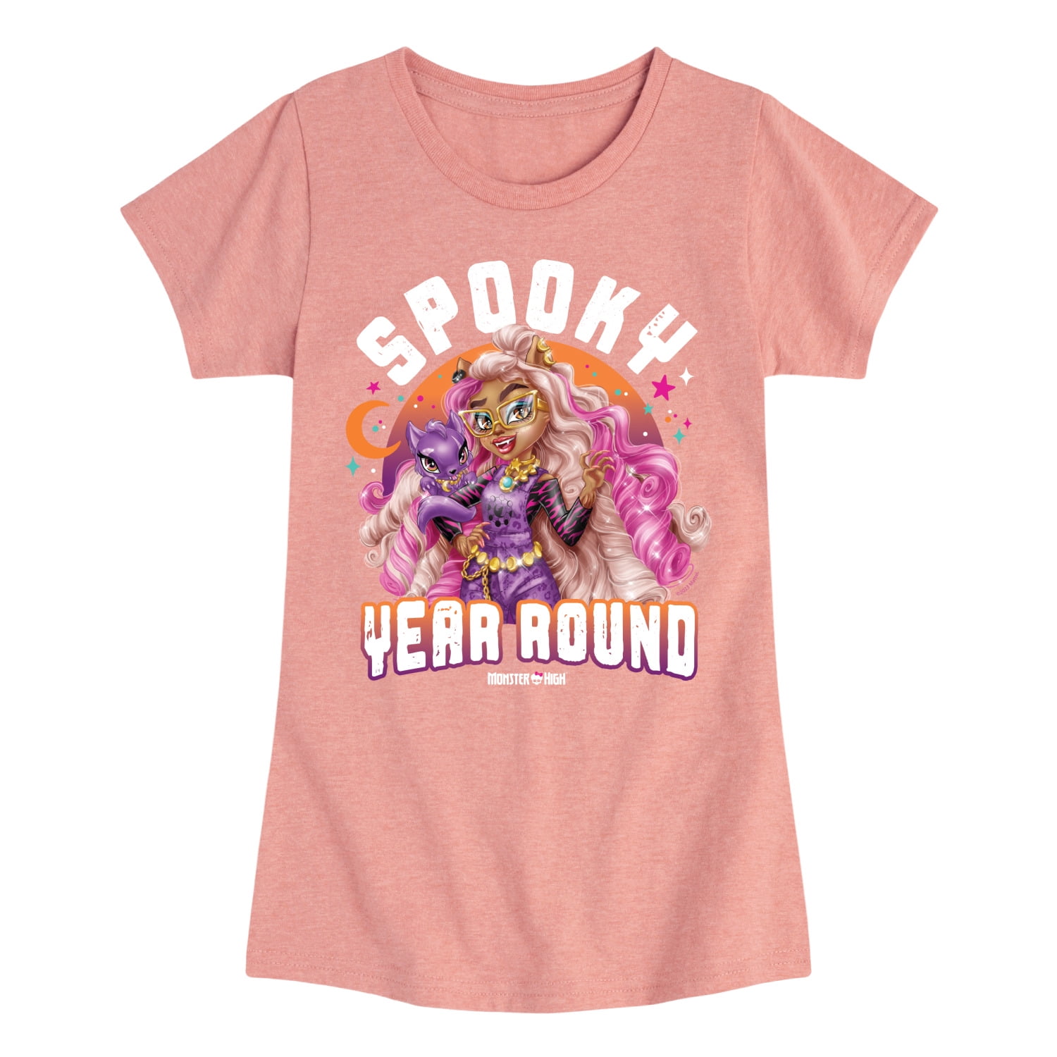 Monster High - Spooky Season Year Round - Toddler & Youth Girls Short ...