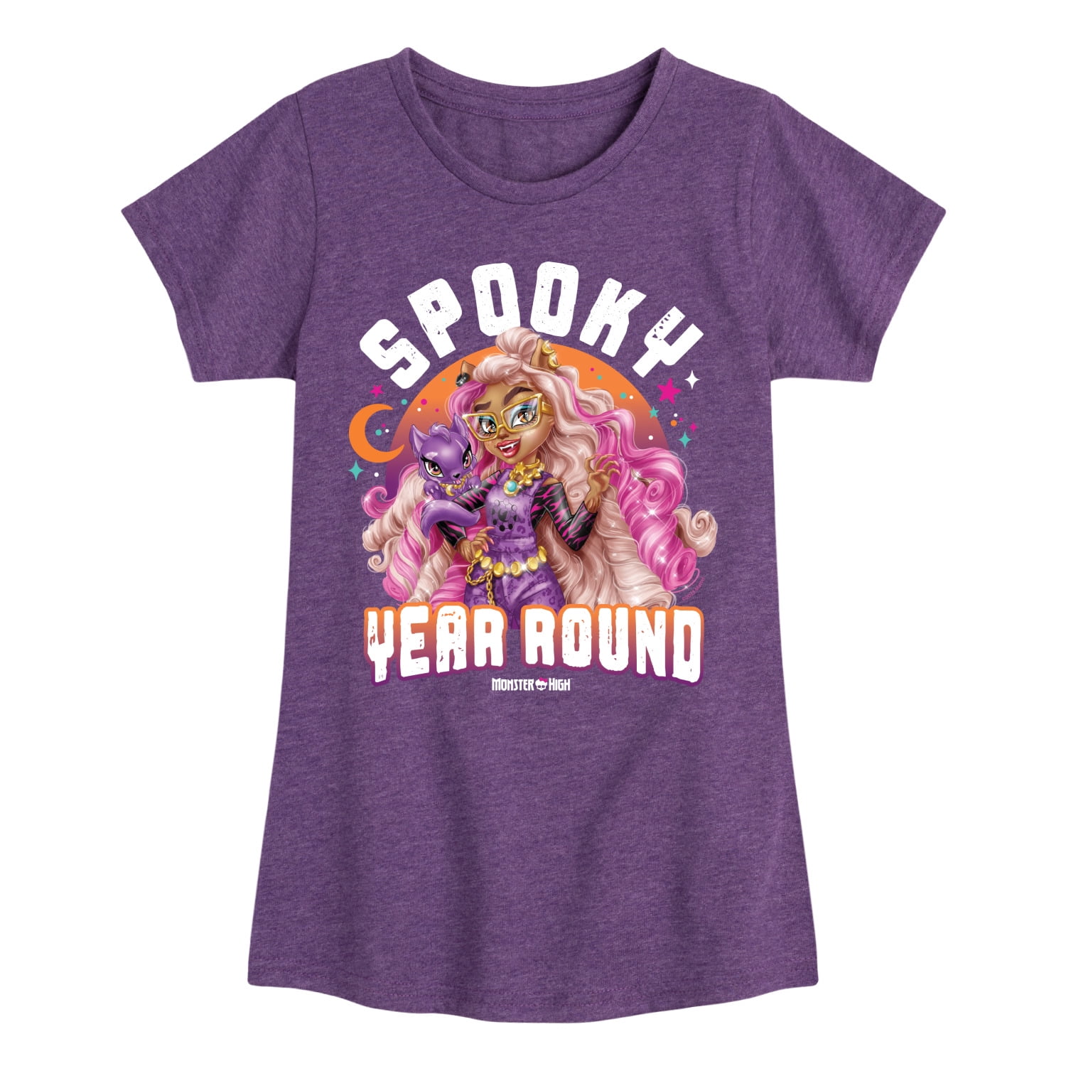 Monster High - Spooky Season Year Round - Toddler & Youth Girls Short ...