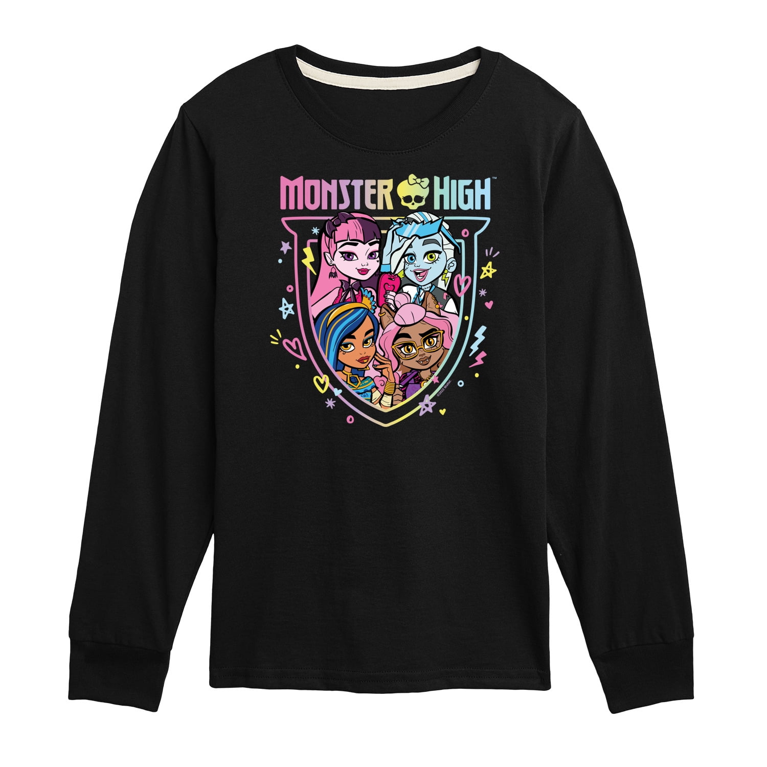 Monster High Student - Toddler And Youth Long Sleeve Graphic T-Shirt ...