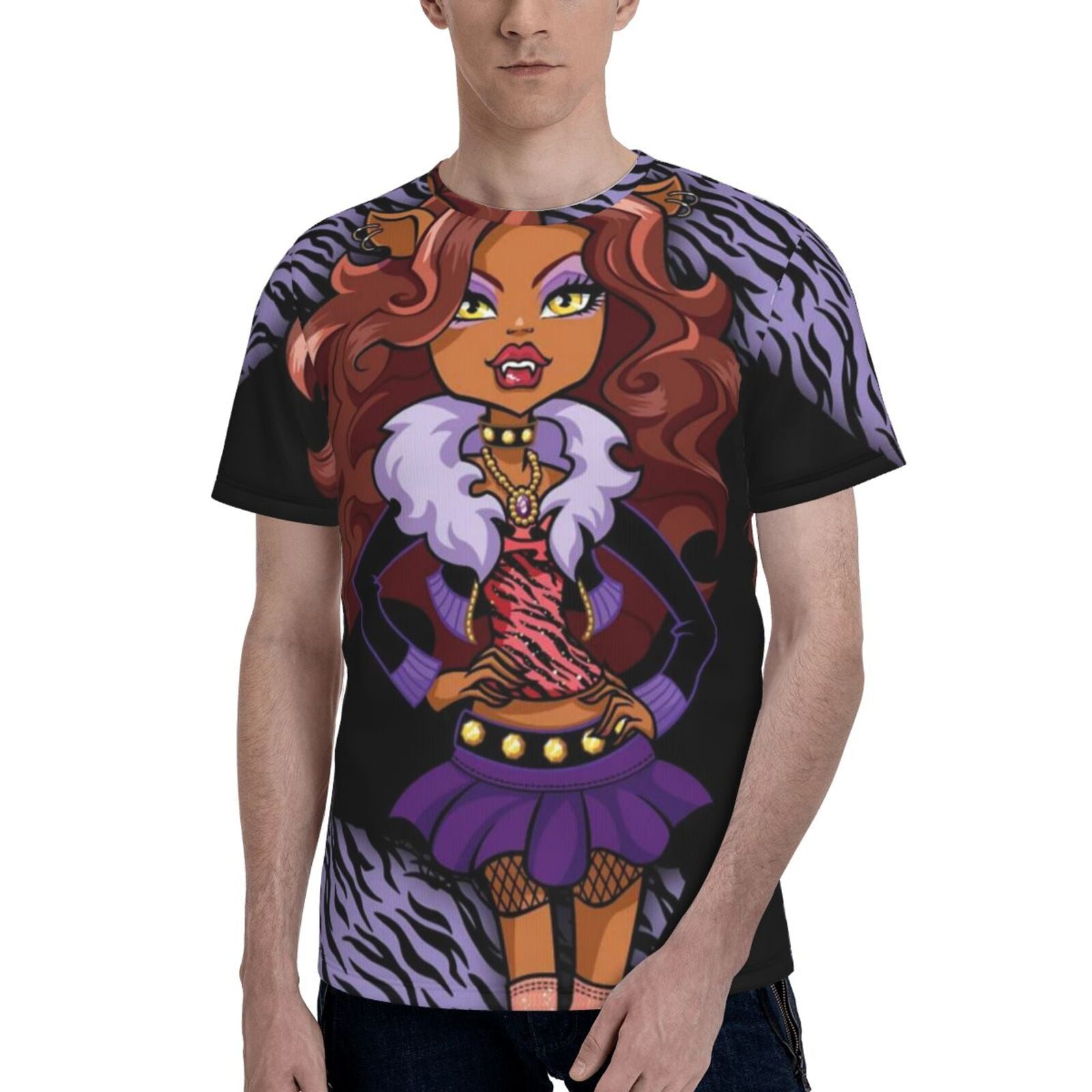 Monster High T-Shirts 3d Printed Short Sleeve Tee Shirt For Men ...