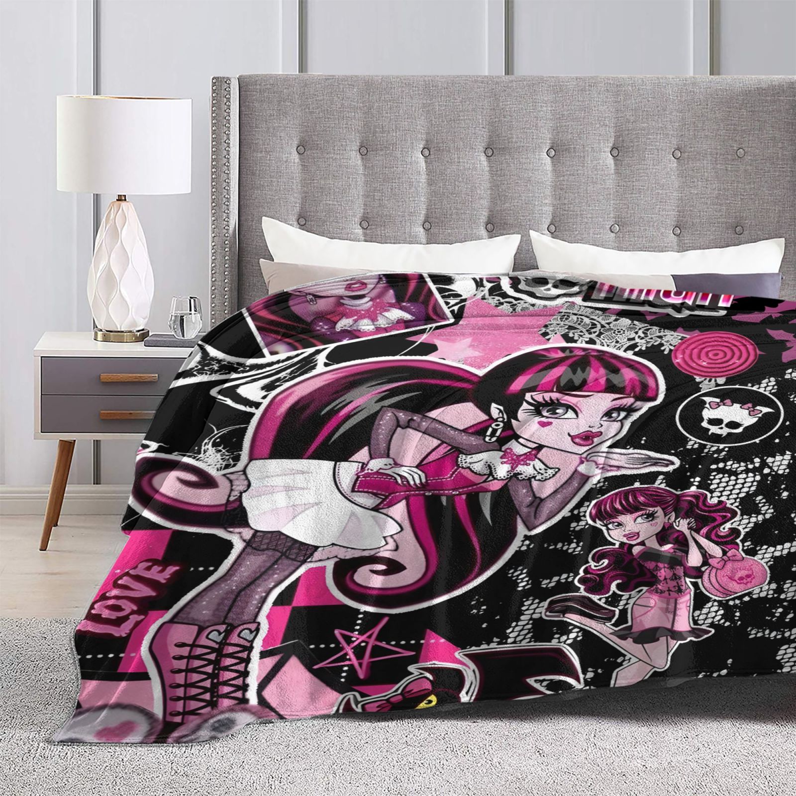 Monster High The Flannel Blanket ,Soft and skin-friendly, Monster High ...