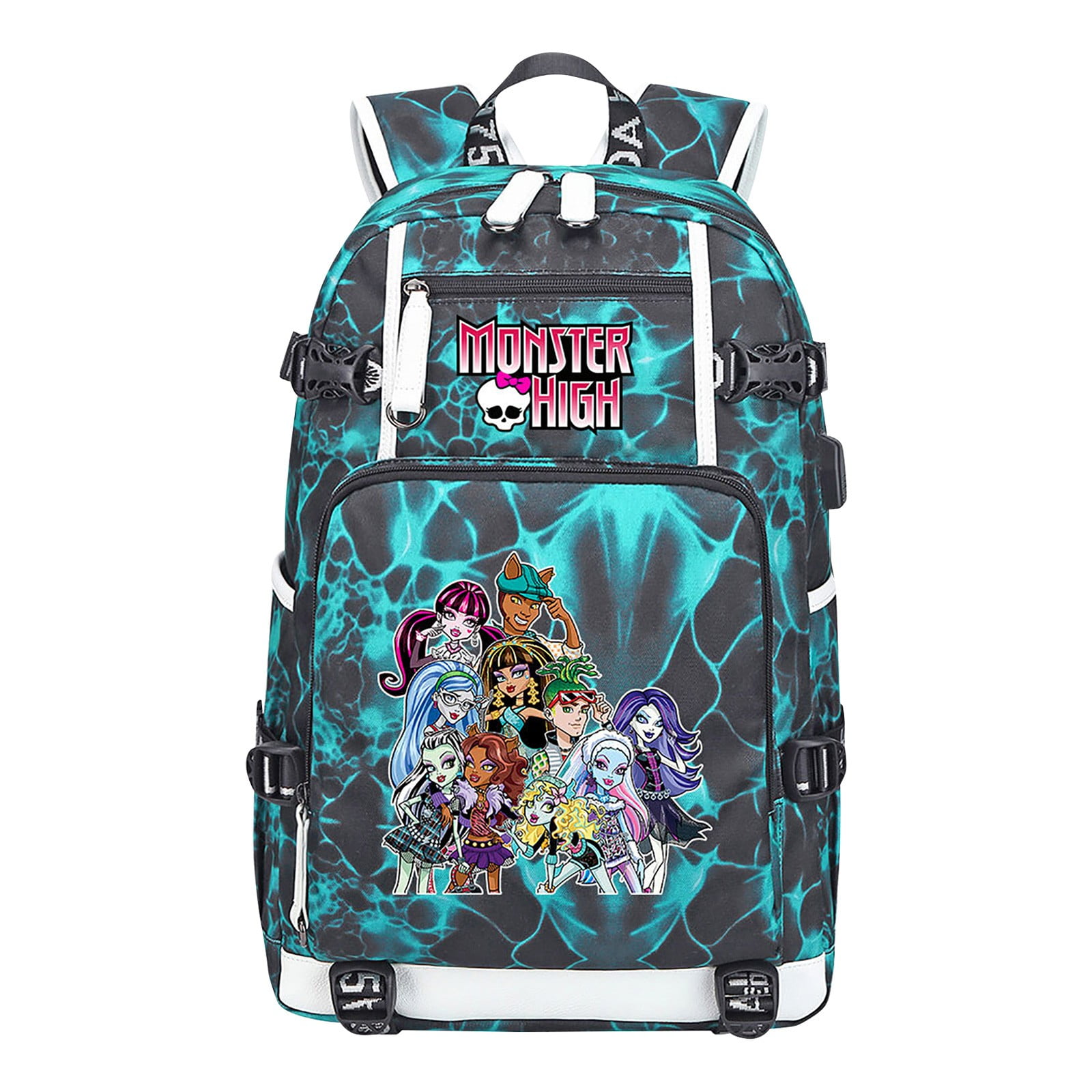Monster-High Theme Backpacks for School, Monster-High Schoolbag ...