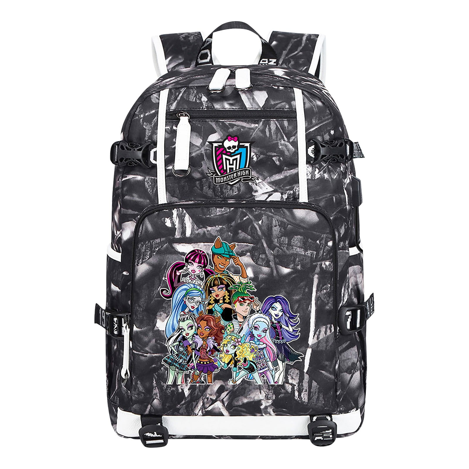 Monster-High Theme Backpacks for School, Monster-High Schoolbag ...