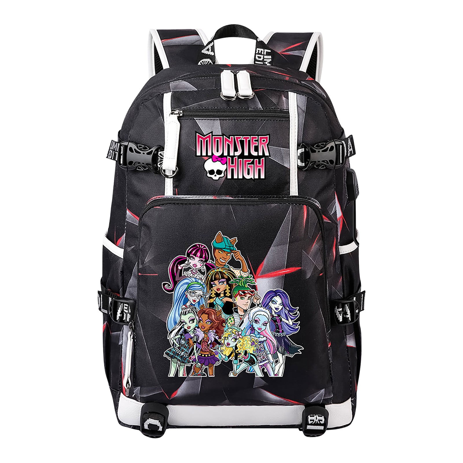 Monster-High Theme Backpacks for School, Monster-High Schoolbag ...