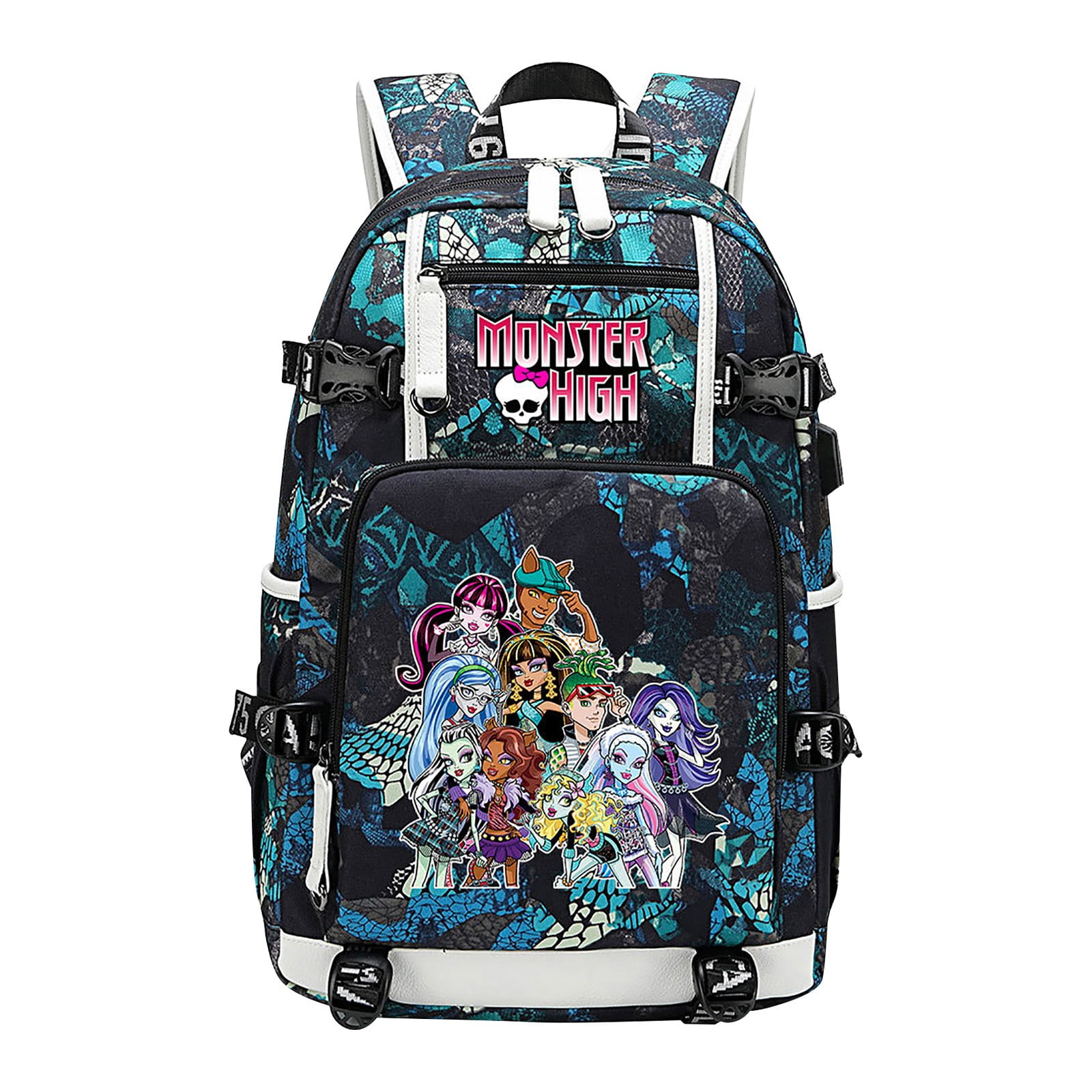Monster-High Theme Backpacks for School, Monster-High Schoolbag ...