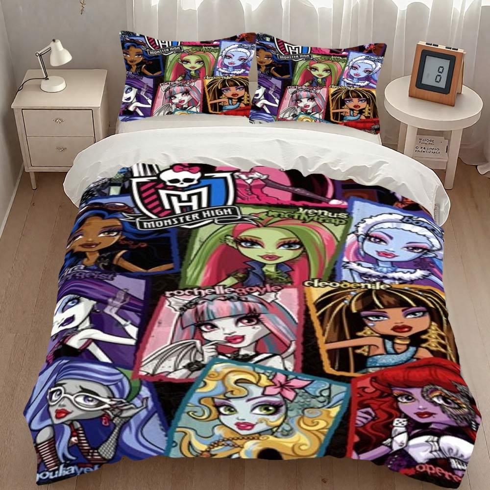 Monster High Toddler Bedding Set Gifts Child Sheet Comforter Girls Boys ...