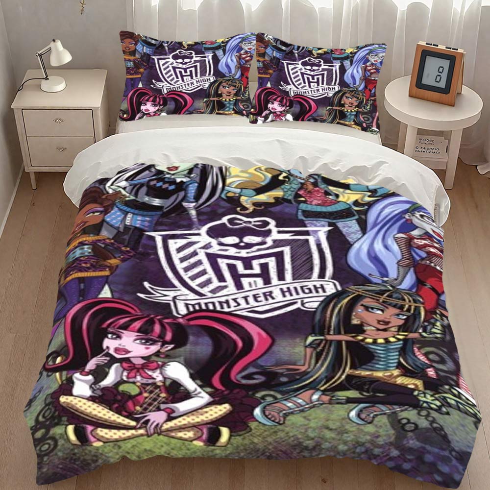 Monster High Toddler Bedding Set Gifts Comforter Girls Boys Pillow ...