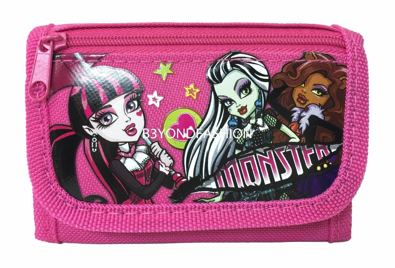 Monster High Tri-fold Canvas Wallet - Walmart.com