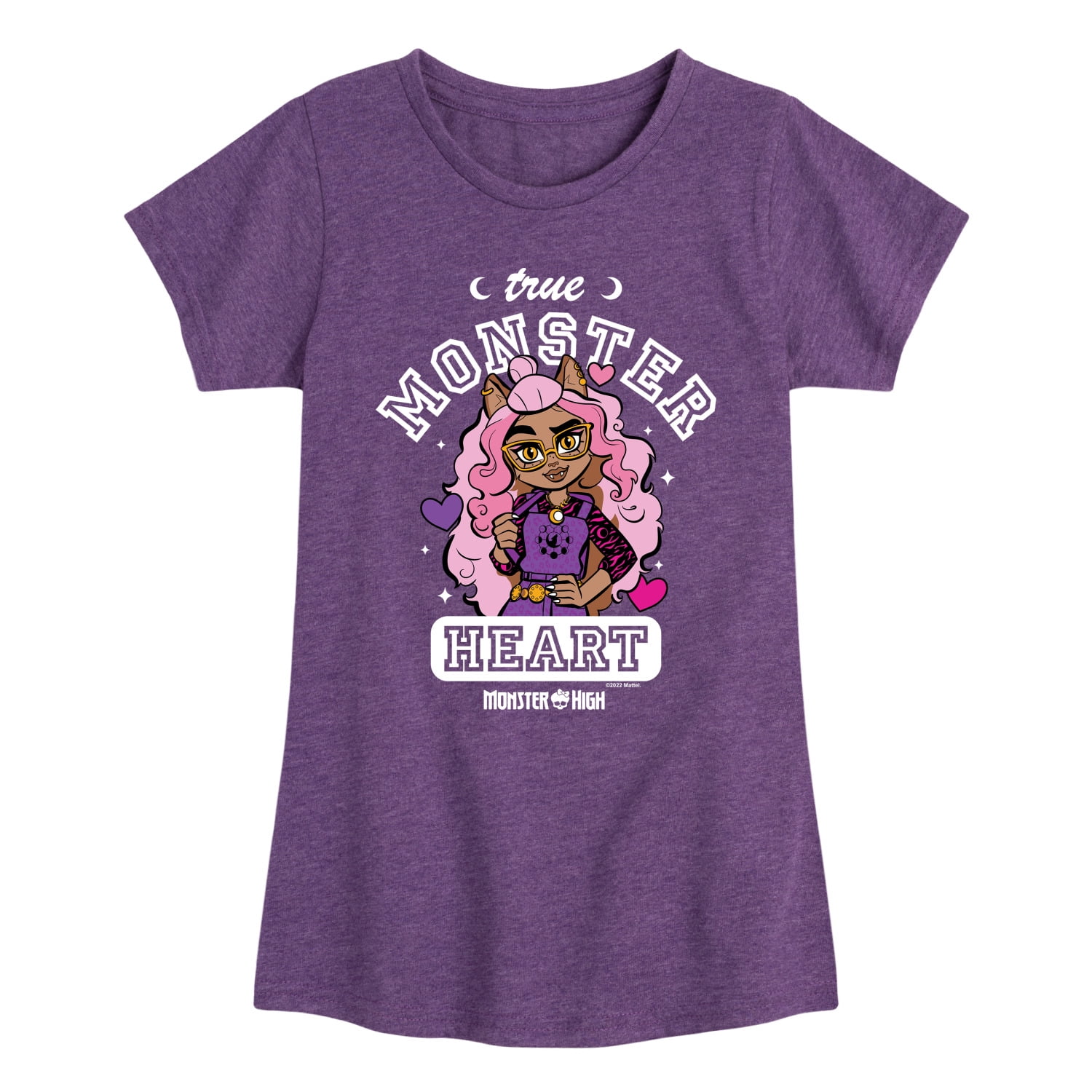 Monster High - True Monster At Heart - Toddler & Youth Girls Short ...