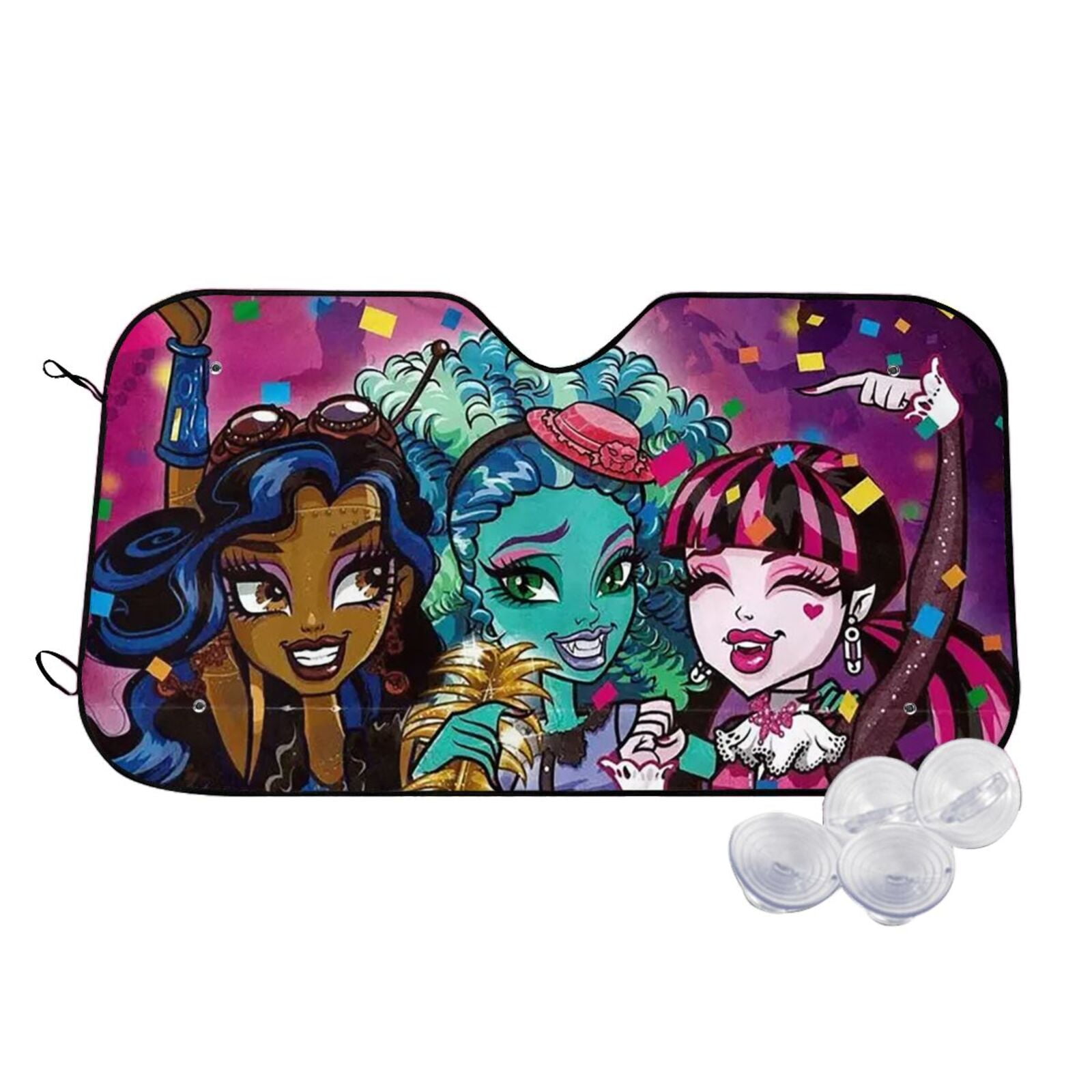 Monster High Windshield Sun Shade - Car Sun Shade Windshield Keeps ...