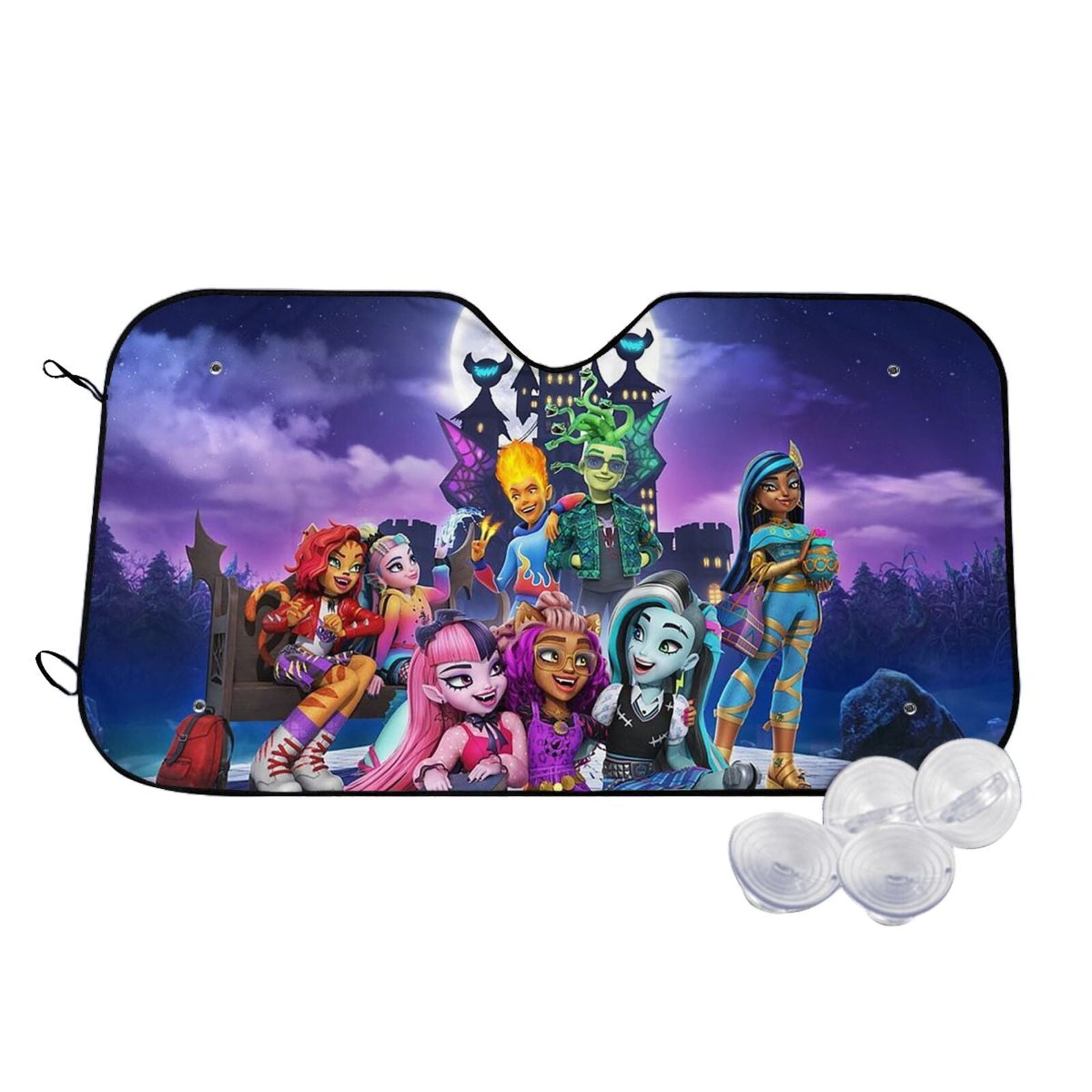 Monster High Windshield Sun Shade - Car Sun Shade Windshield Keeps ...