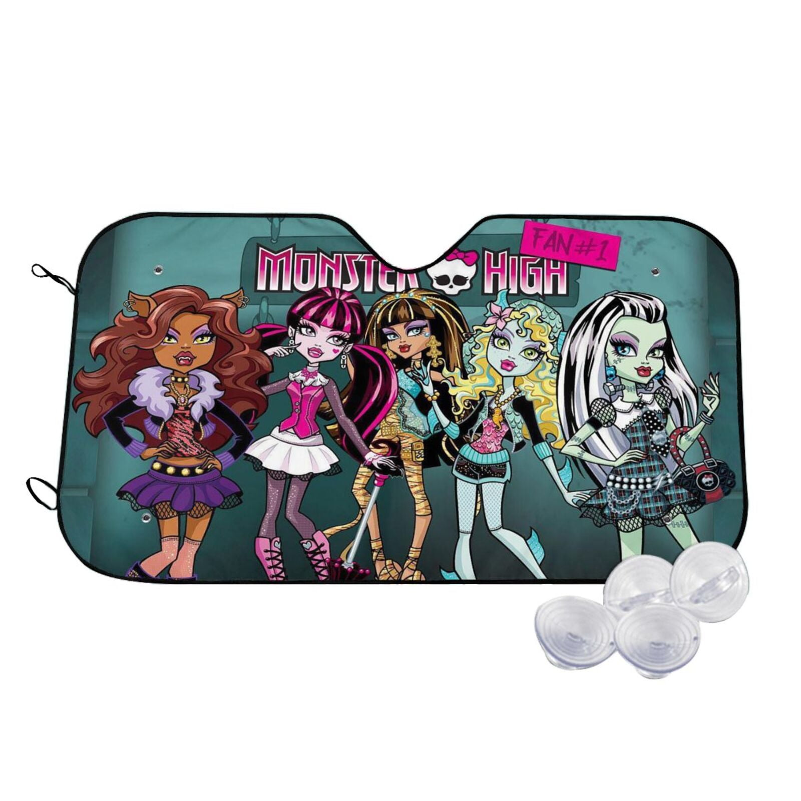 Monster High Windshield Sun Shade - Car Sun Shade Windshield Keeps ...