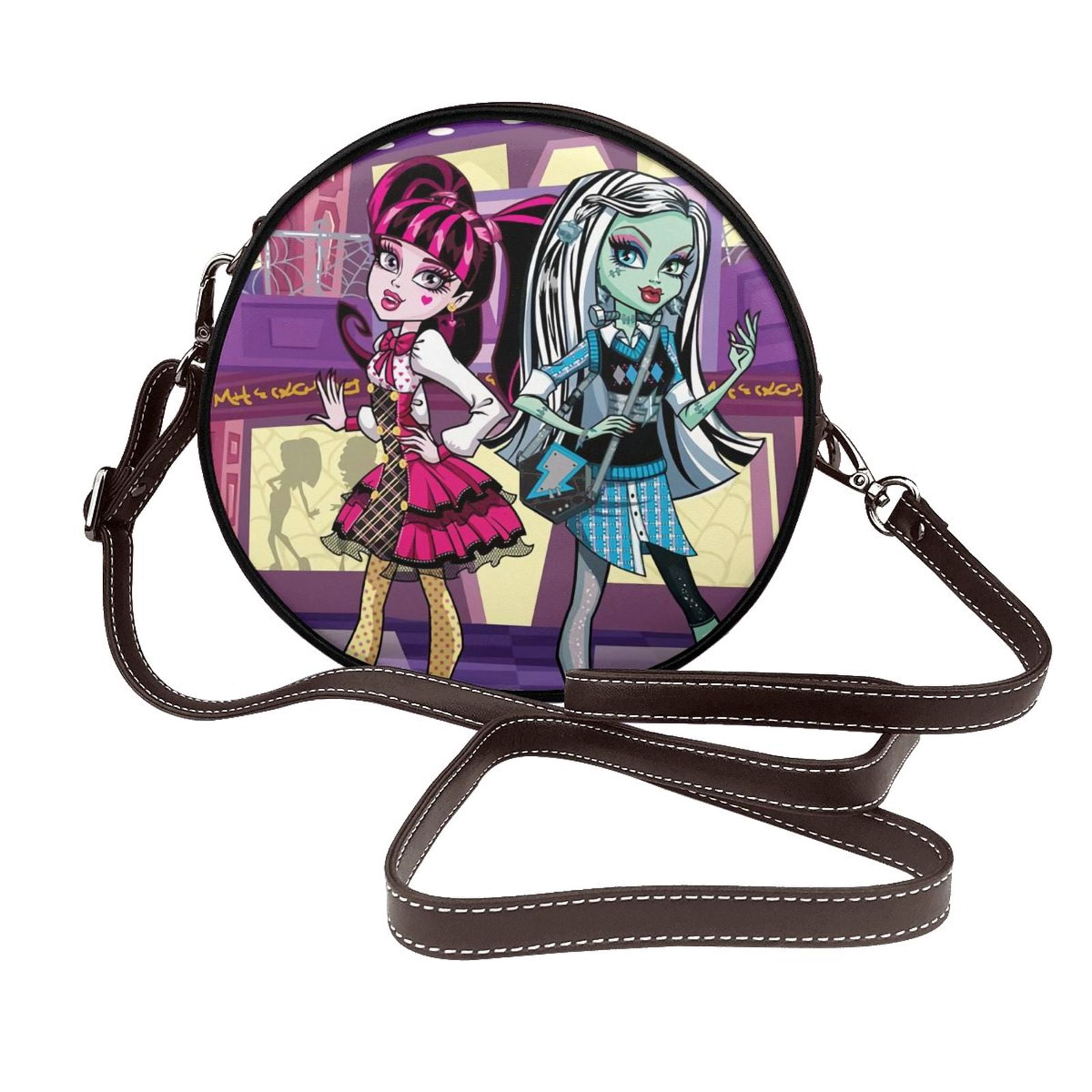 Monster High Women'S Crossbody Bag, Fashion Multi-Purpose Leather ...