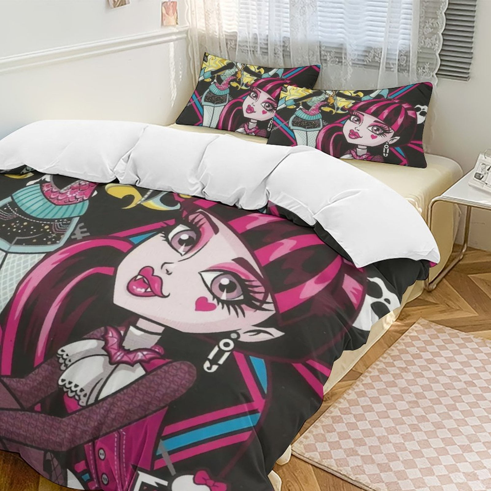 Monster HighCartoon Collection 3-Piece Comforter Set, Personalized ...
