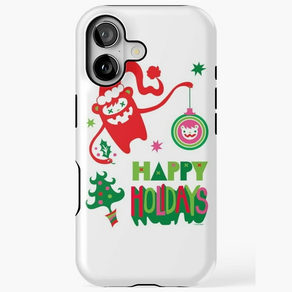 Monster Holidays Fun Festive Creature Design iPhone 17 through 11 Pro ...