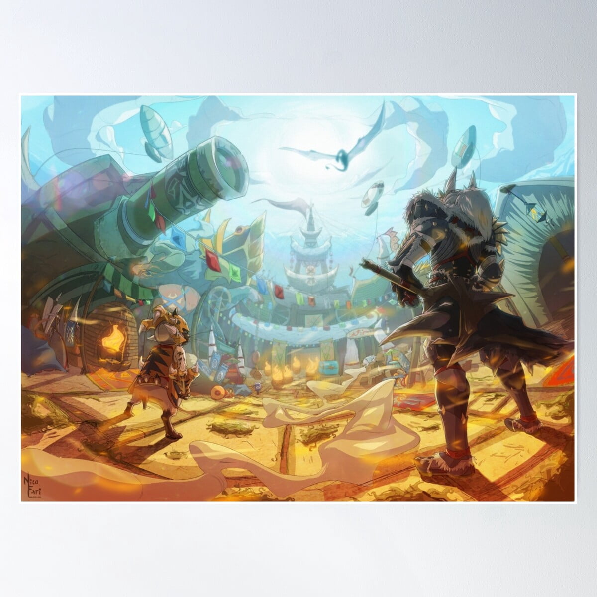 Monster Hunter 4 Unlimited Poster Wall Art, Modern Wall Decor For ...