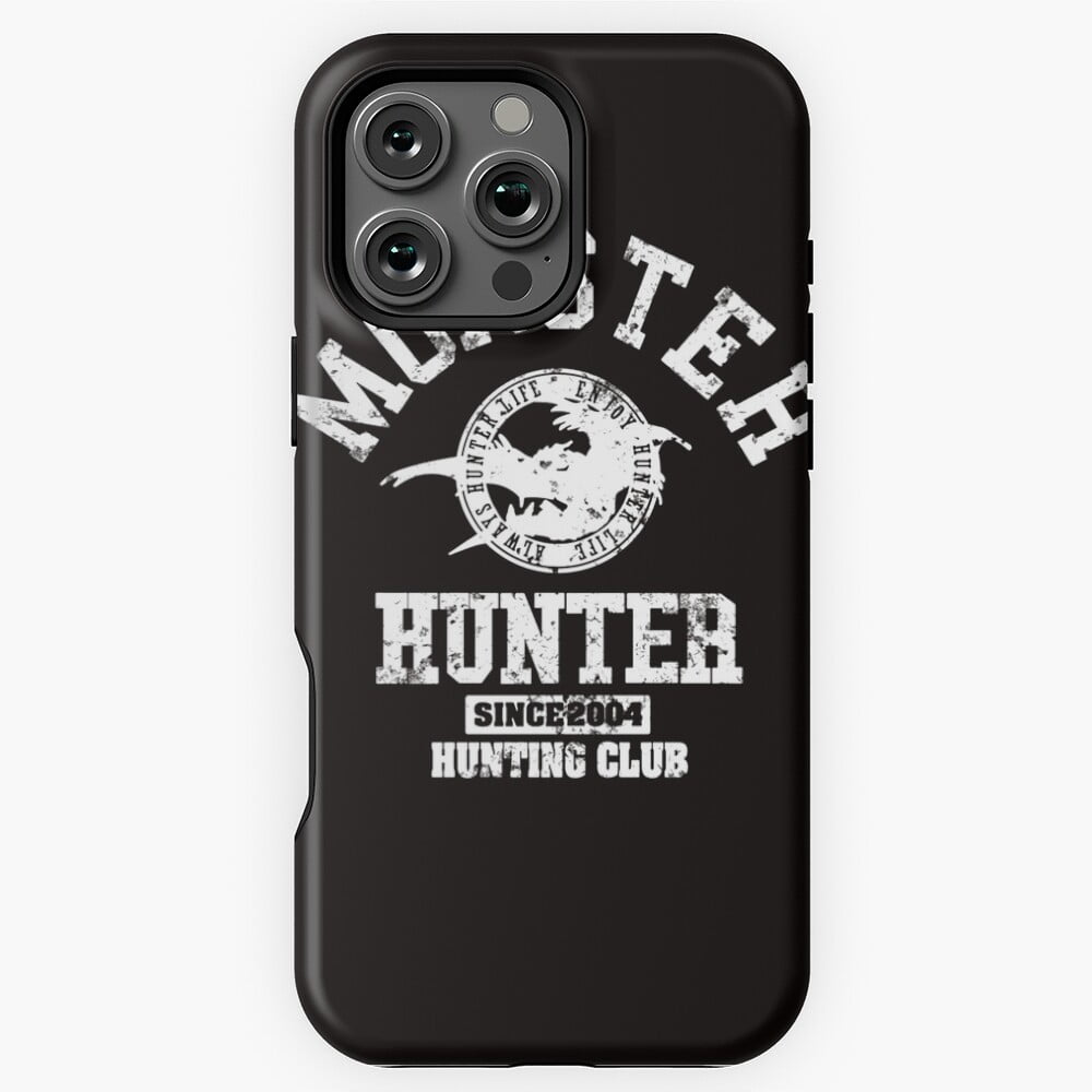 Monster Hunter Hunting Club Phone Case for iPhone 16 15 14 13 12 11 Pro ...