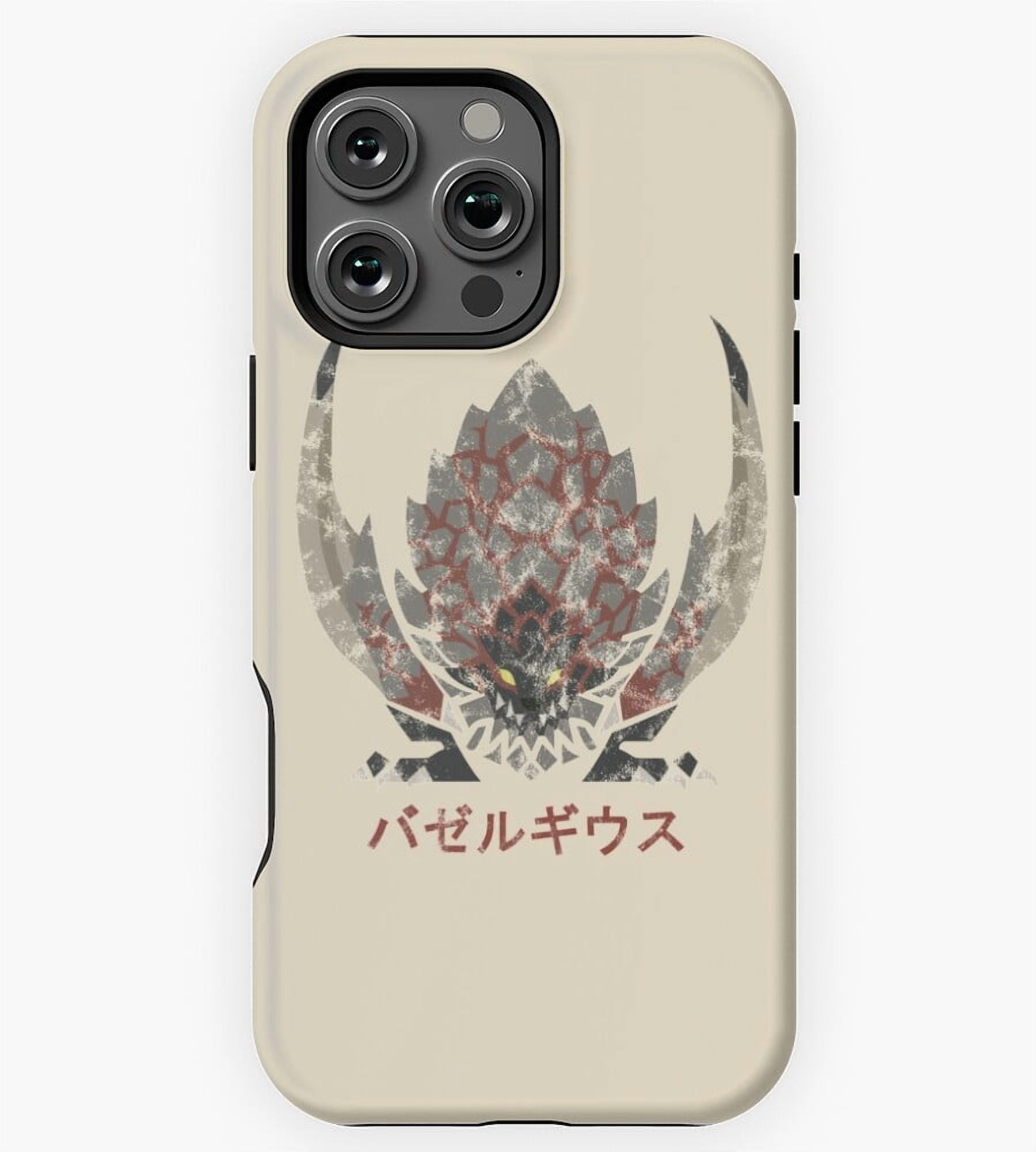 Monster Hunter World Bazelgeuse Kanji Icon GA8673 Phone Case for iPhone ...