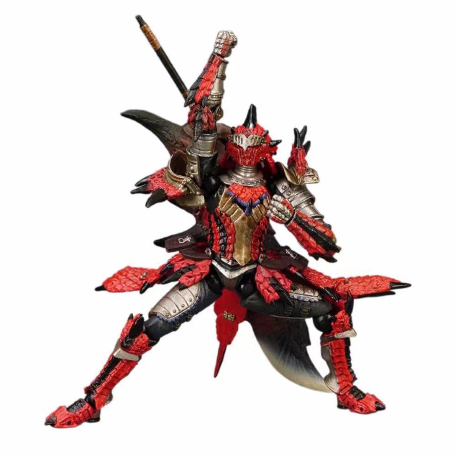 Monster Hunter thunder Wolf Pale Fire Dragon Warrior, Male Fire Dragon ...