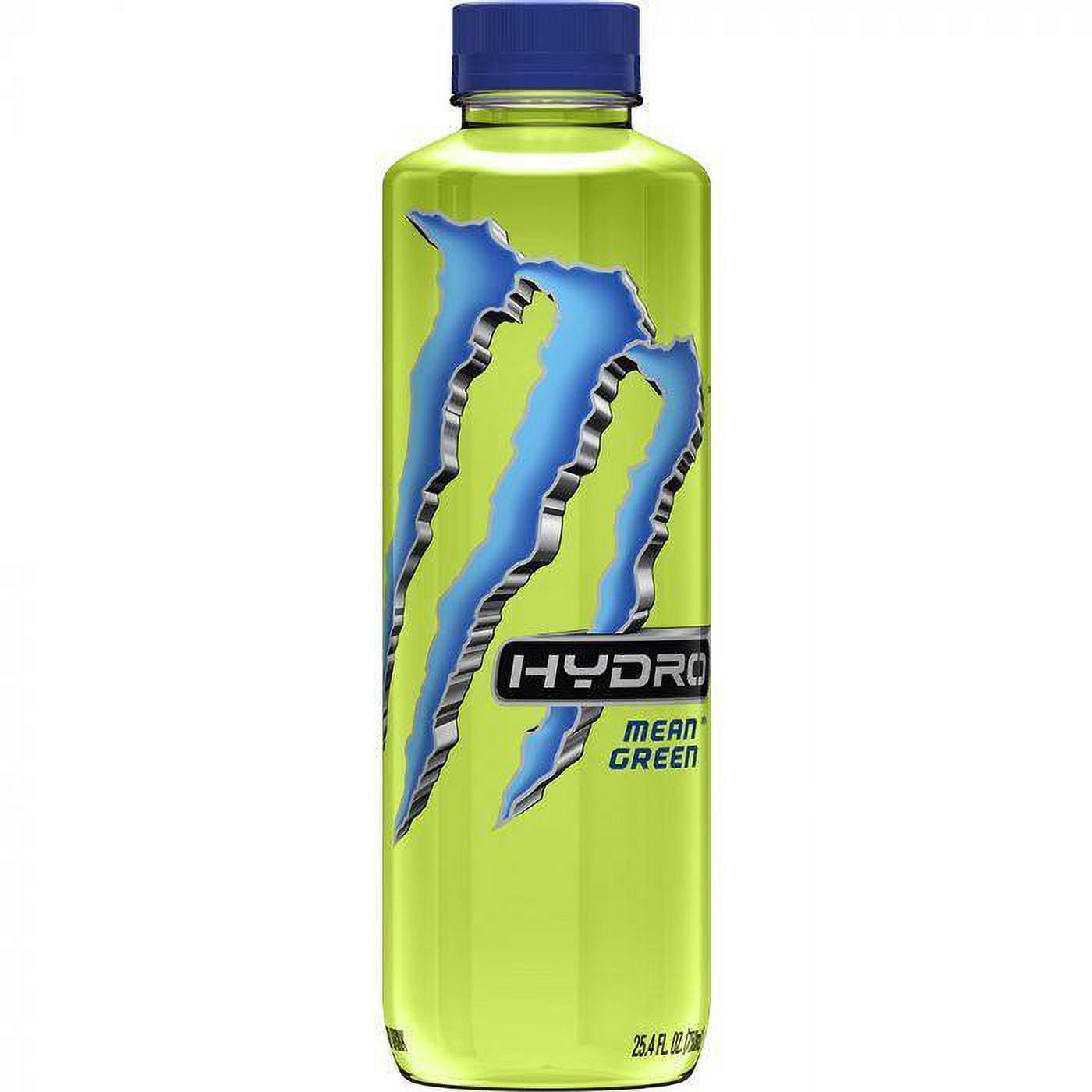 Monster Hydro Energy Sports Drink, Mean Green, 25.4 ounce (Pack of 12 ...