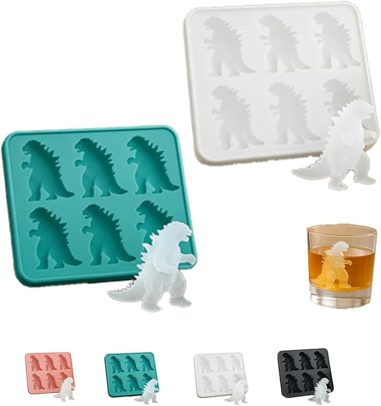 Monster Ice Cube Molds, Dinosaur Ice Cube Tray, Funny Food Grade ...