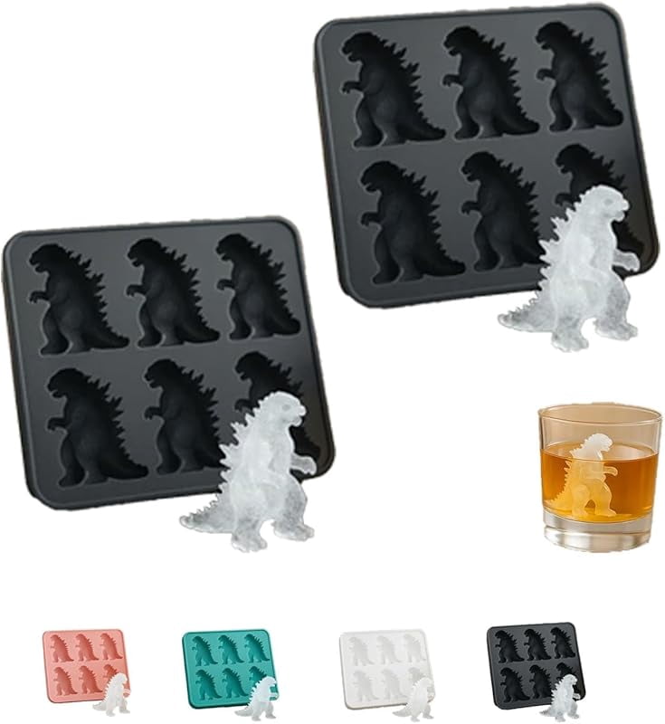 Monster Ice Cube Molds, Dinosaur Ice Cube Tray, Funny Food Grade ...