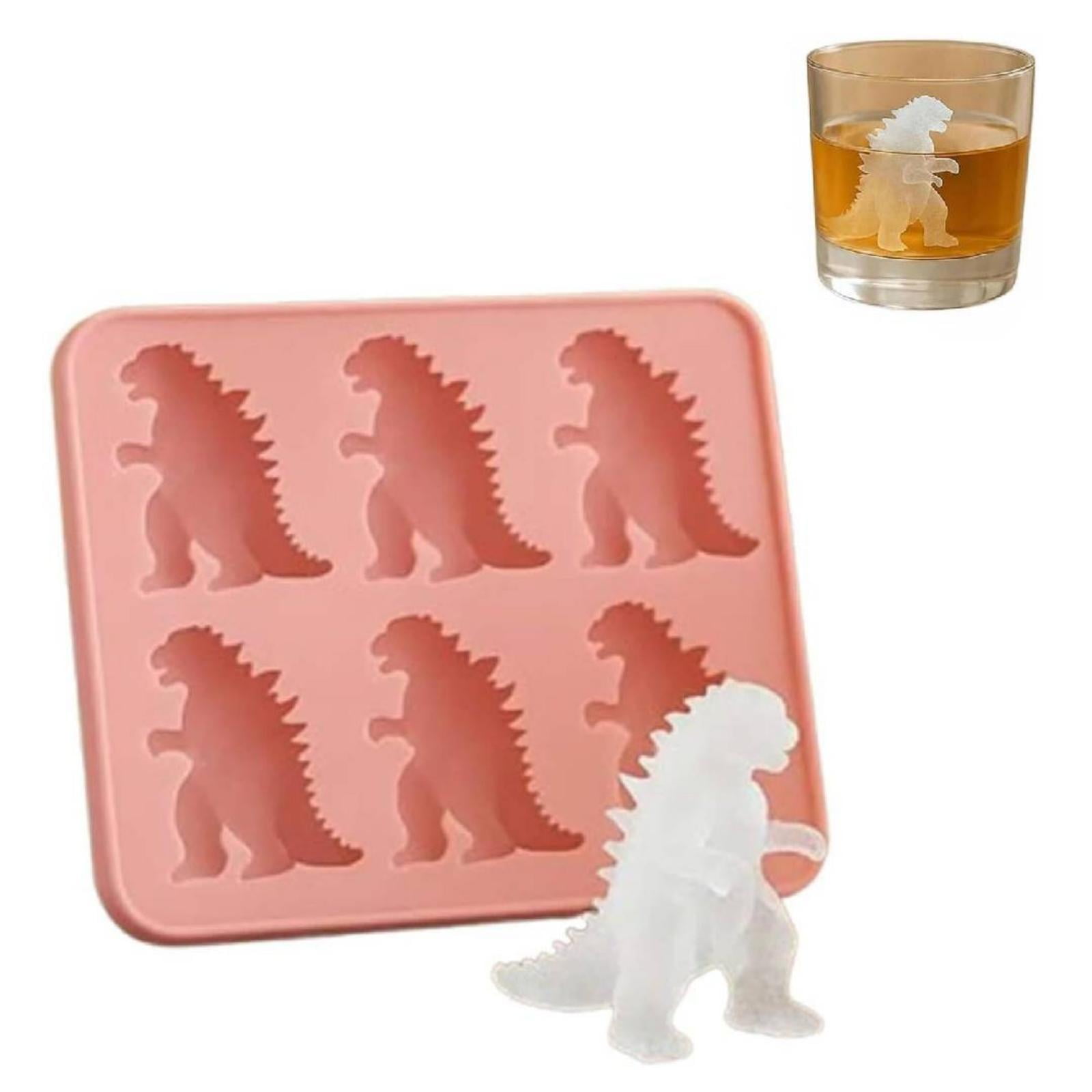 Monster Ice Cube Trays for Freezer - 6 Cavity Silicone Monster Ice Cube Molds, Food Grade ...