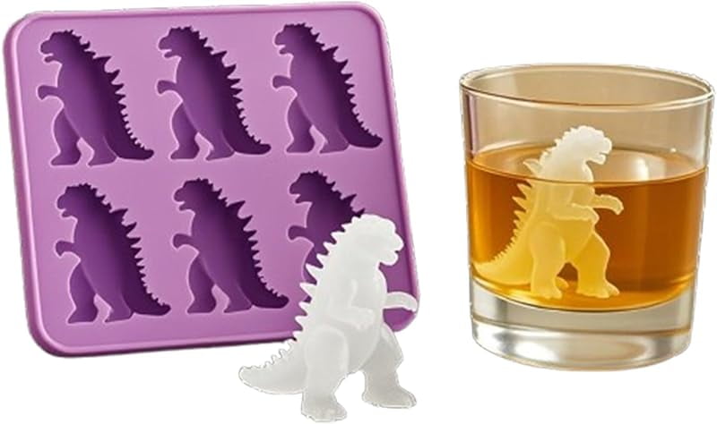 Monster Ice Mold, 6 Cavity Silicone Ice Tray,Fun Molds,Cute Ice Cube ...