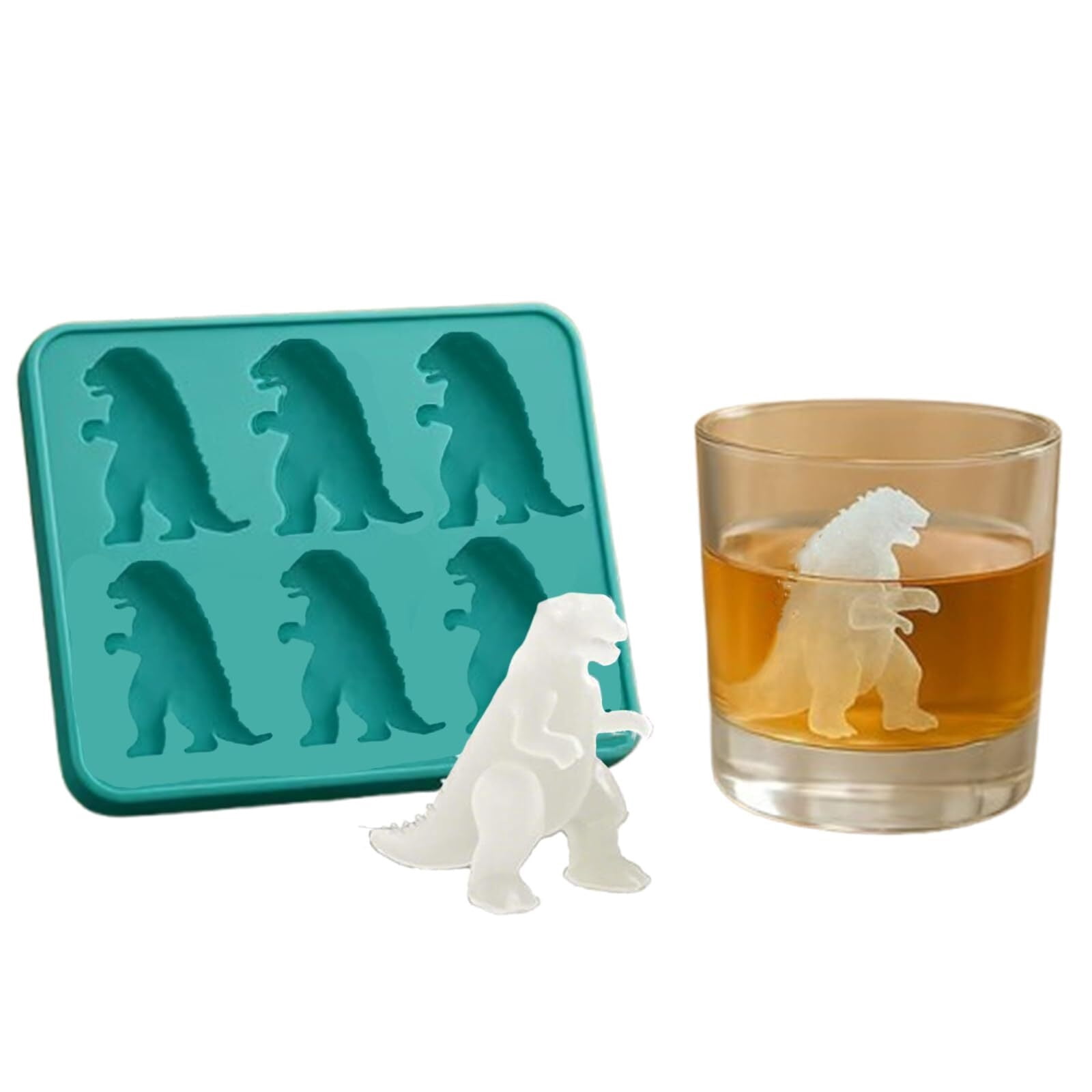 Monster Ice Mold,6 Giant Ice Ball Mold Easy Release Reusable Large ...