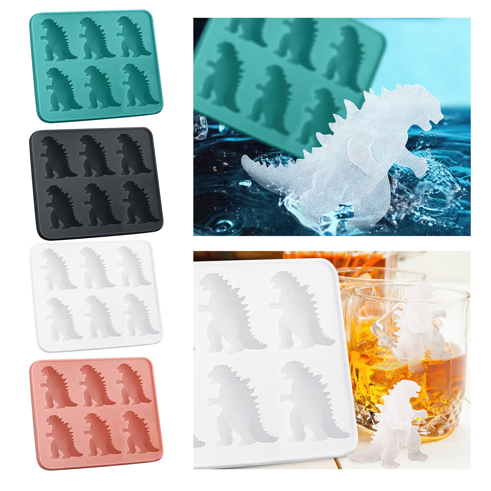 Monster Ice Mold,Molds With Homemade Flavored Frozen Snacks Large ...