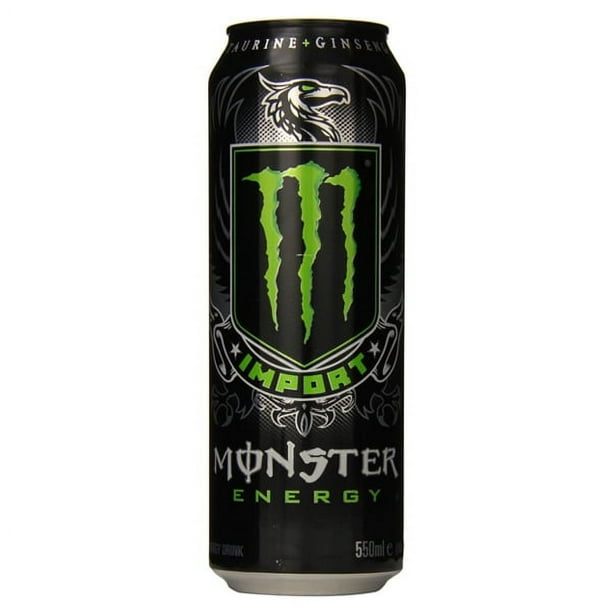 Monster Import Energy Drink, 18.6 Fl. Oz. - Walmart Business Supplies