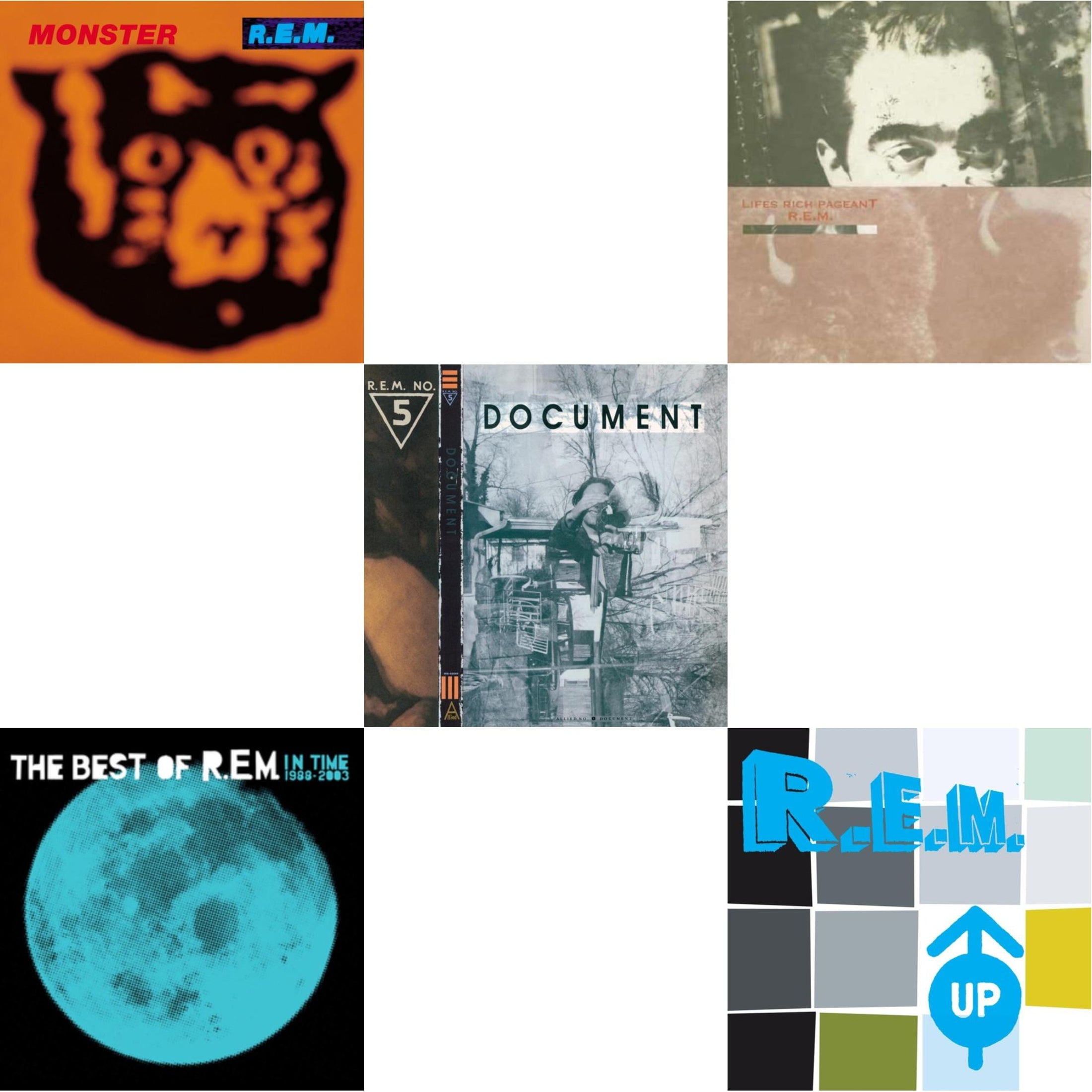 Monster & In Time: The Best Of R.E.M. 1988-2003 (2LP/180G) & Document ...
