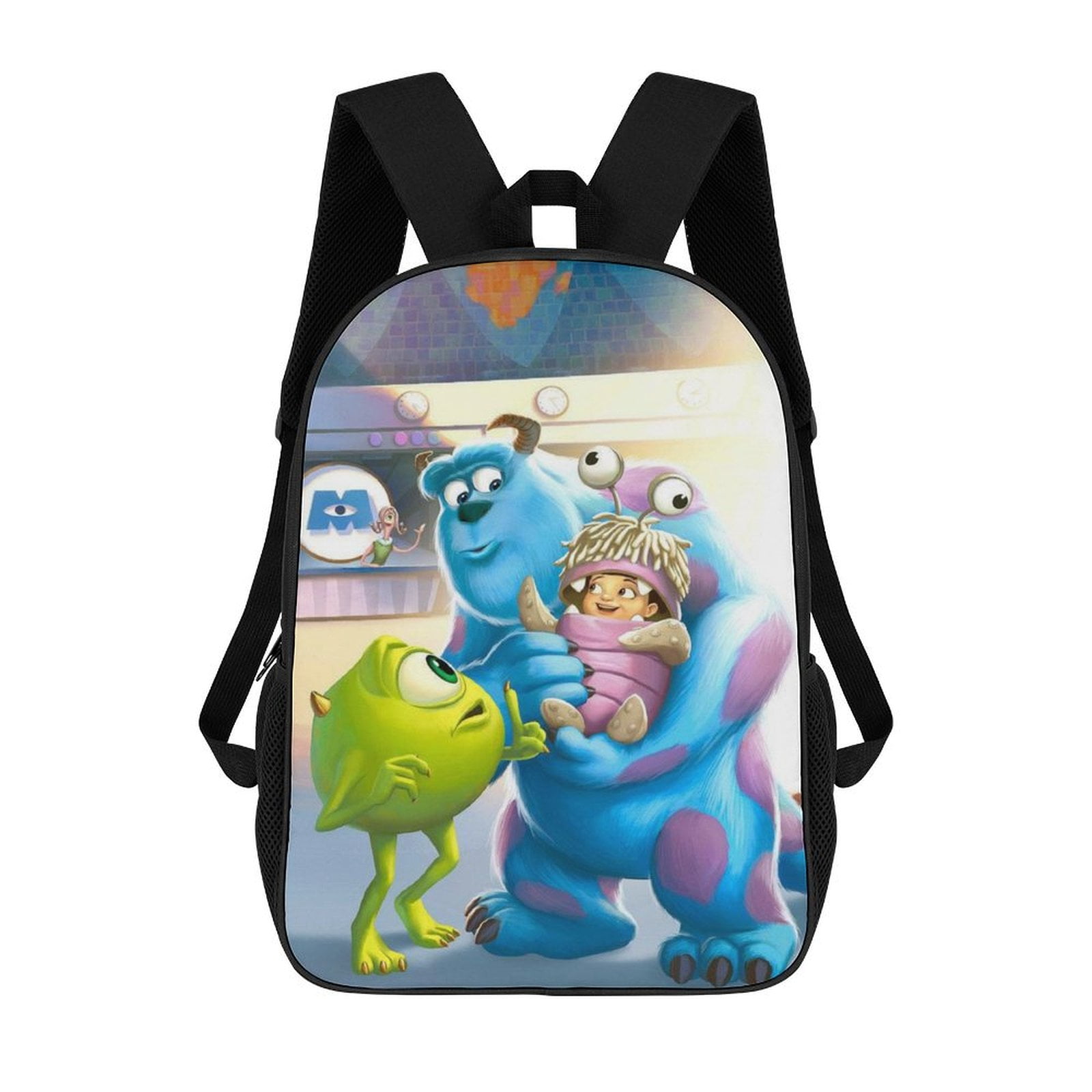 Monster Inc Backpacks Anime Backpack 3d Printing Cartoon Backpack ...