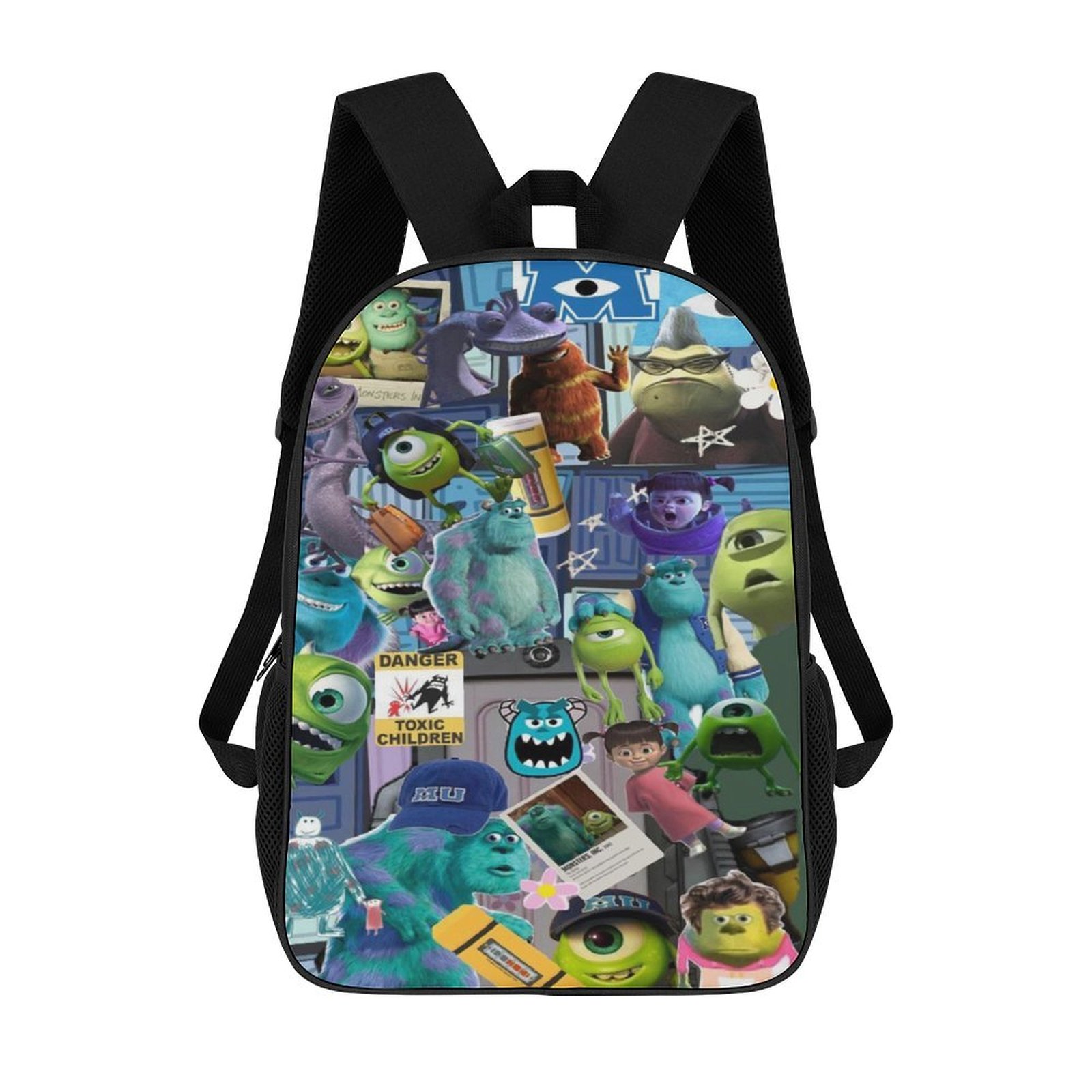 Monster Inc Backpacks Anime Backpack 3d Printing Cartoon Backpack ...