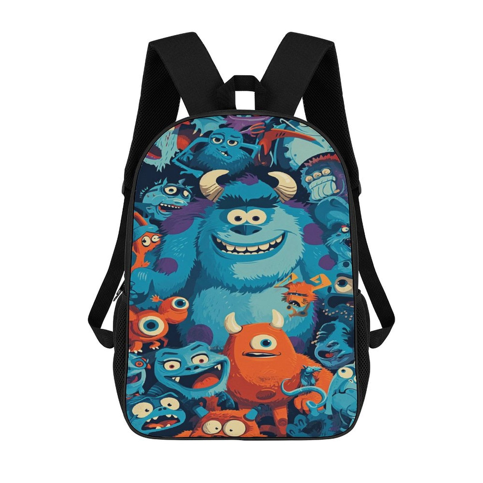 Monster Inc Backpacks Anime Backpack 3d Printing Cartoon Backpack ...