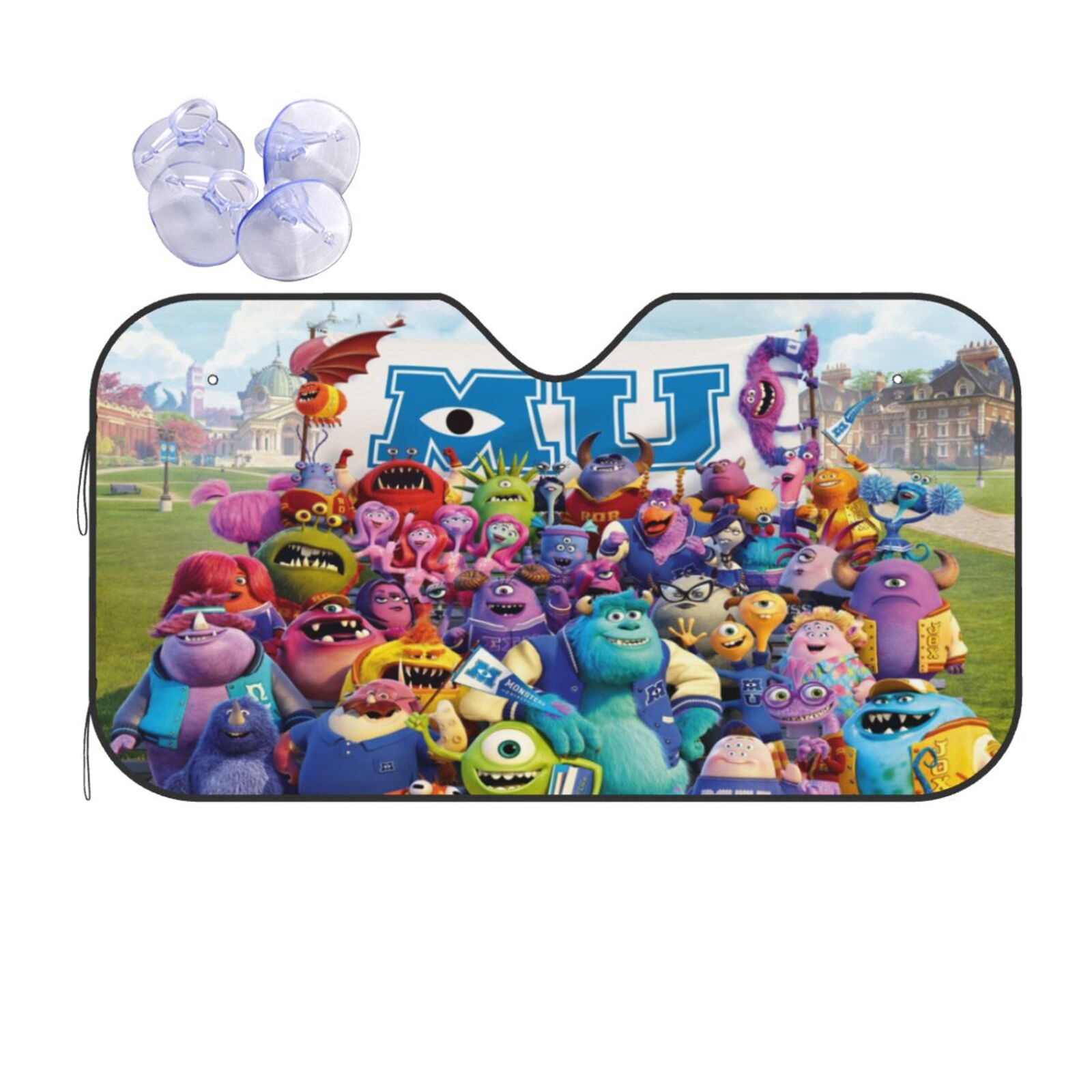Monster Inc Car Sun Shade Windshield Cartoon Sun Shade for Car Truck ...