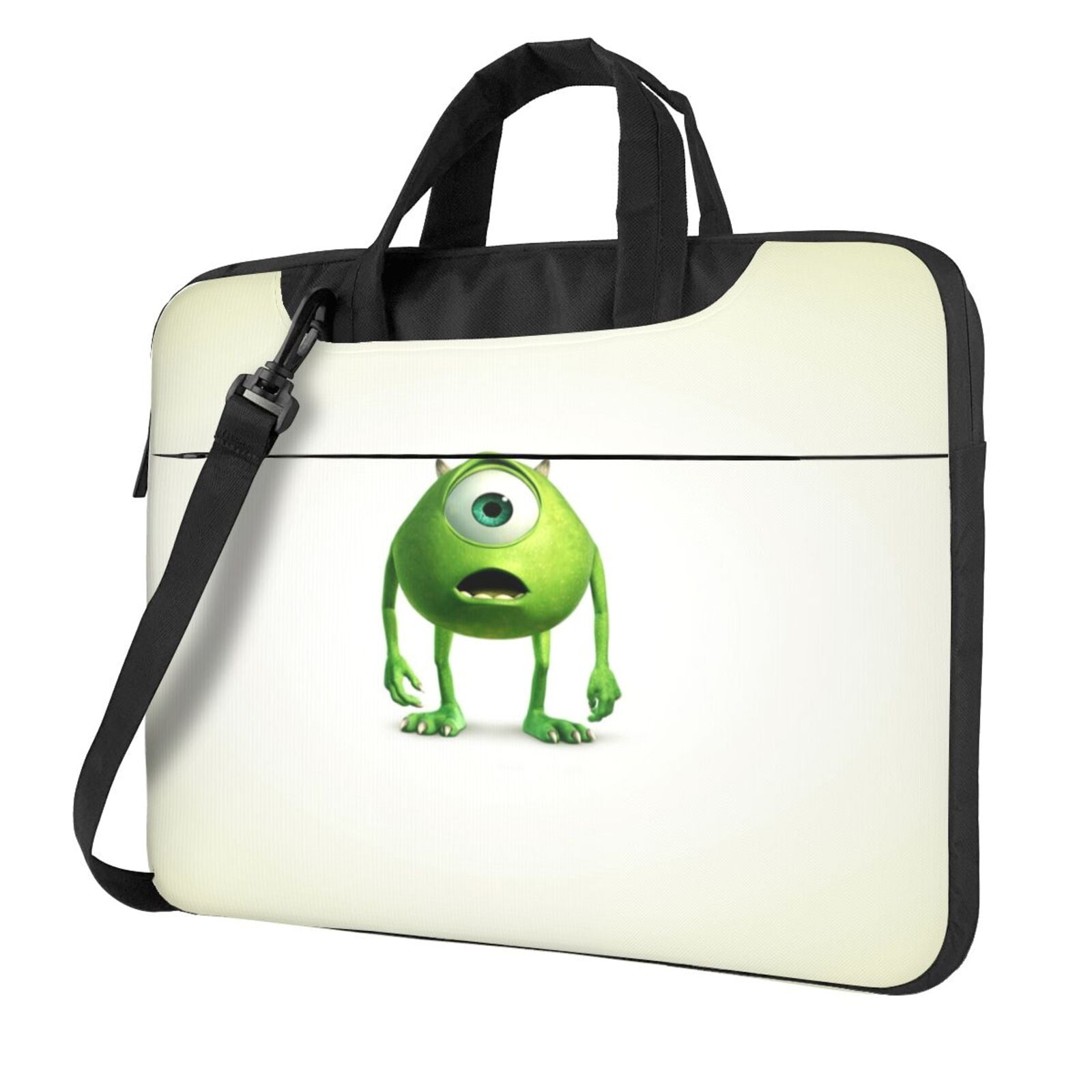 Monster Inc Laptop Bag with Extra Pocket Soft Carrying Handle ...