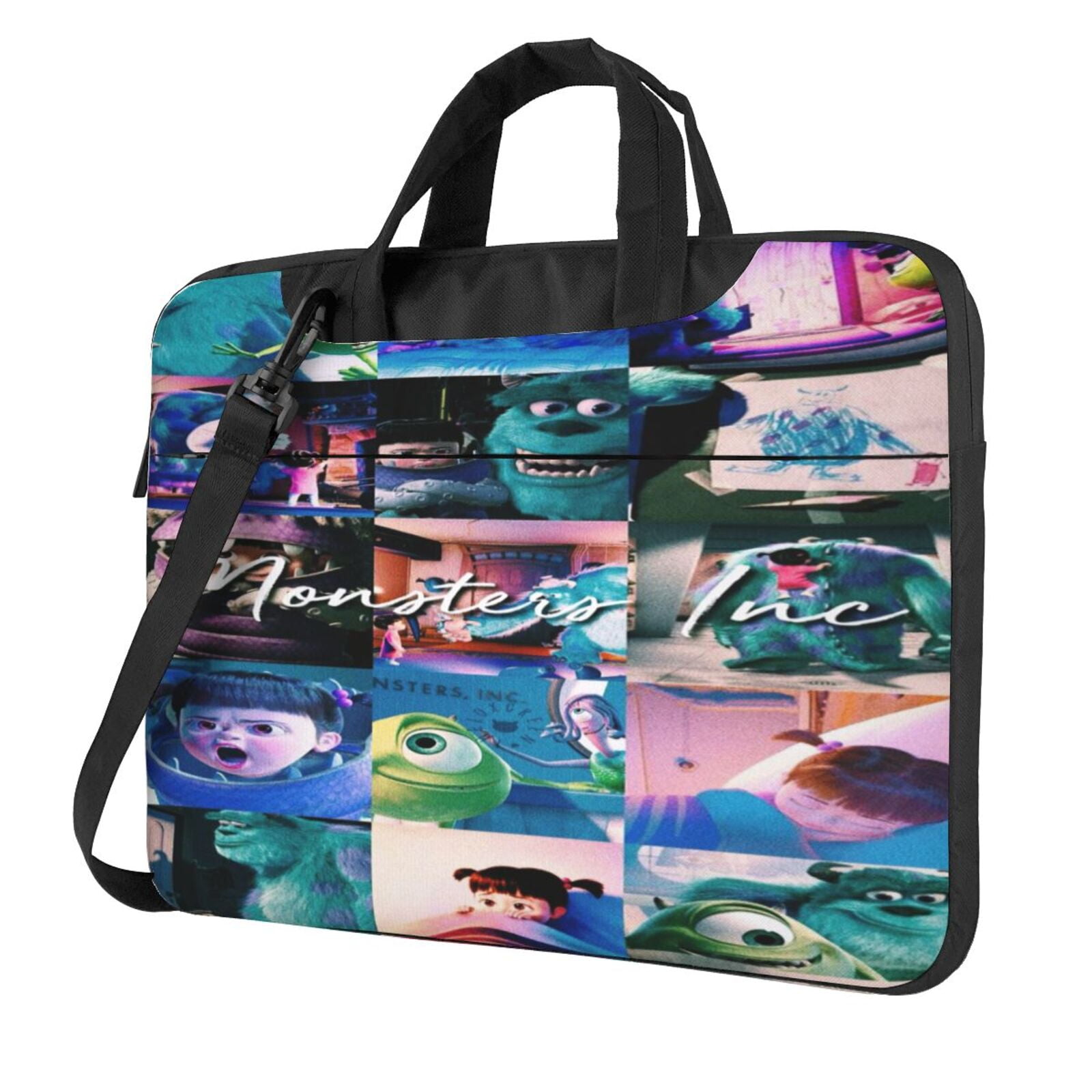 Monster Inc Laptop Bag with Extra Pocket Soft Carrying Handle ...