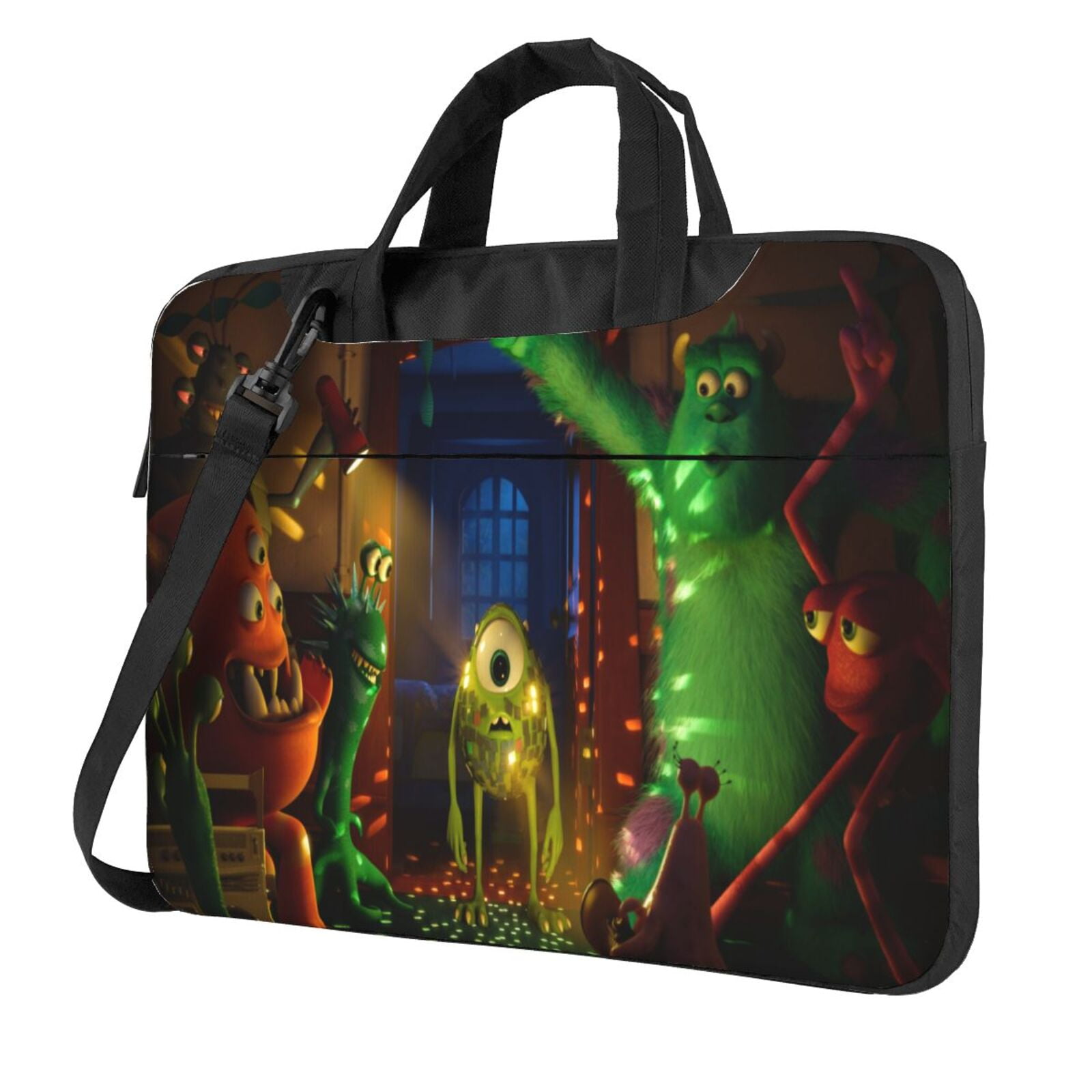 Monster Inc Laptop Bag with Extra Pocket Soft Carrying Handle ...