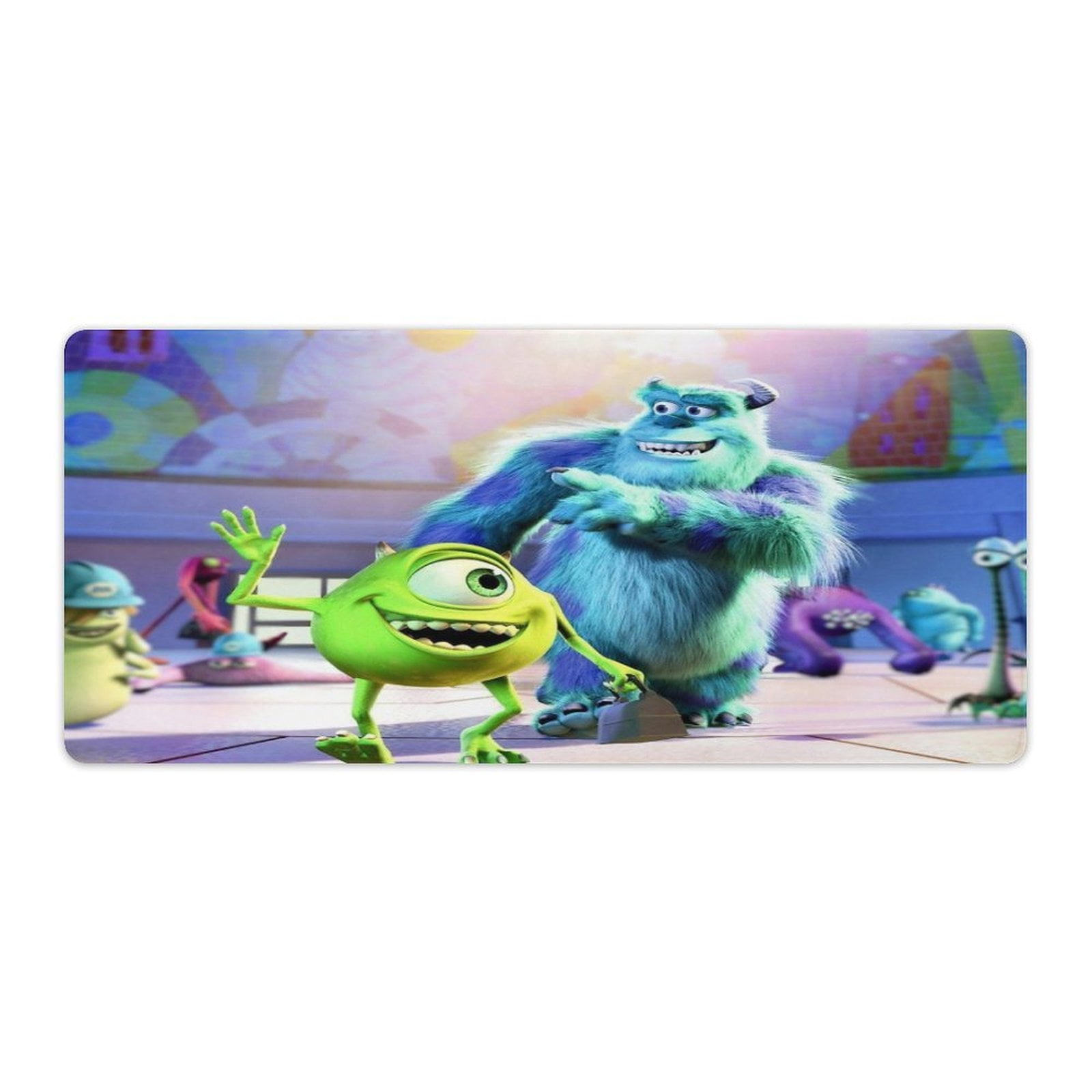 Monster Inc Large Mouse Pad with Stitched Edge Rubber Mouse Mat ...