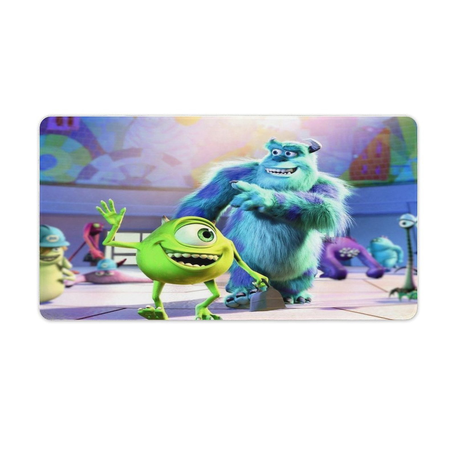 Monster Inc Large Mouse Pad with Stitched Edge Rubber Mouse Mat ...