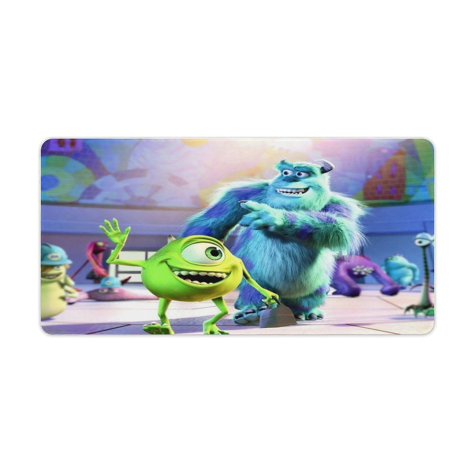 Monster Inc Large Mouse Pad with Stitched Edge Rubber Mouse Mat ...